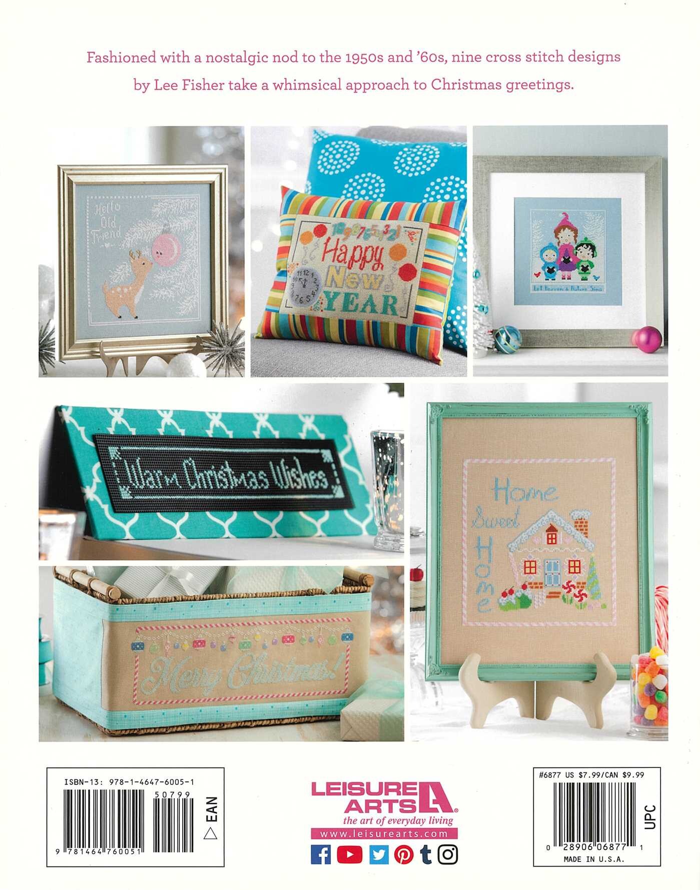 Retro Christmas Cross Stitch | Book by Lee Fisher | Official Publisher ...