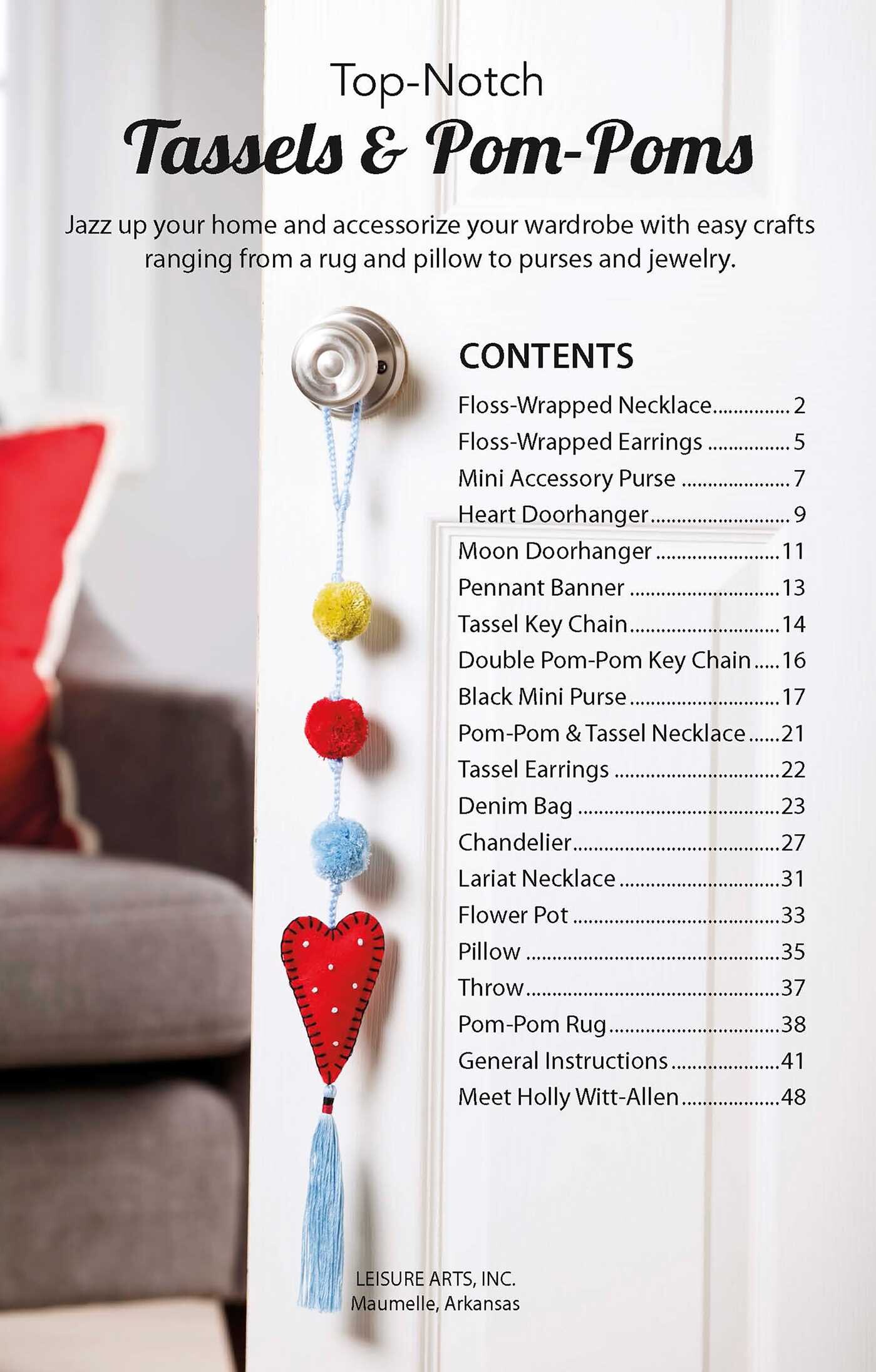 Top-Notch Tassels & Pom-Poms | Book by Holly Witt-Allen | Official ...