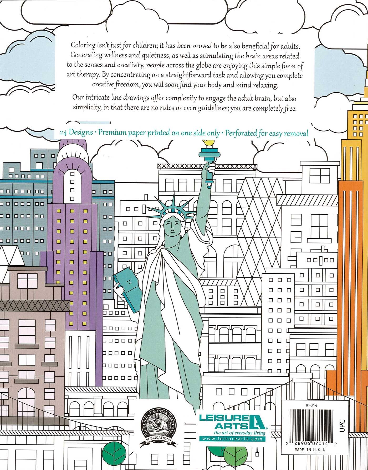 Cityscape Wonders Color Art for Everyone | Book by Leisure Arts ...