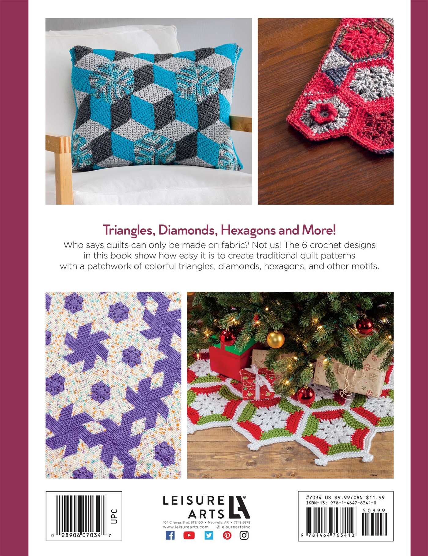 Hooked On Quilted Crochet | Book by Sarah J. Green | Official Publisher ...