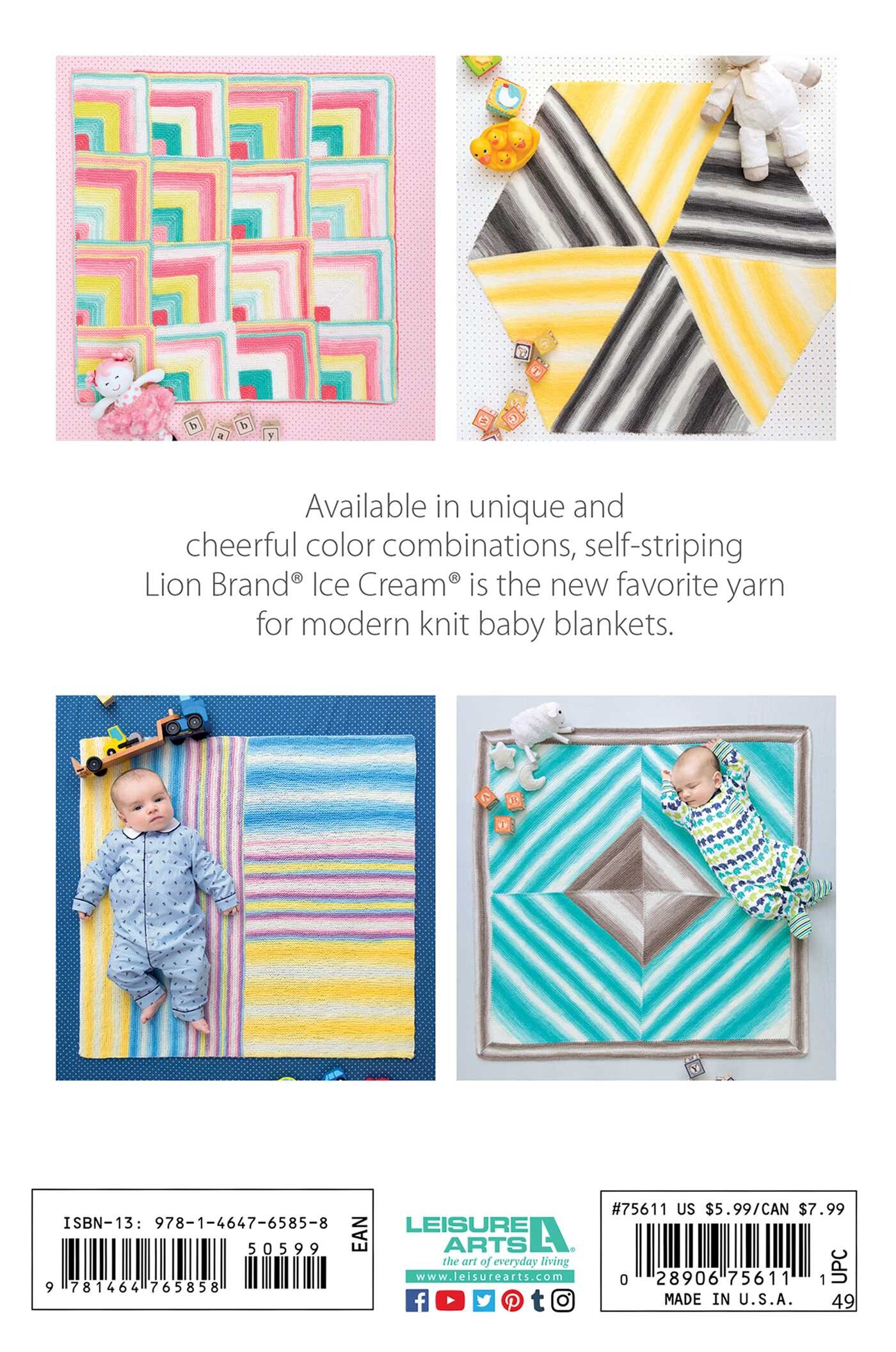 Ice Cream Baby Afghans | Book by Lion Brand | Official Publisher Page ...
