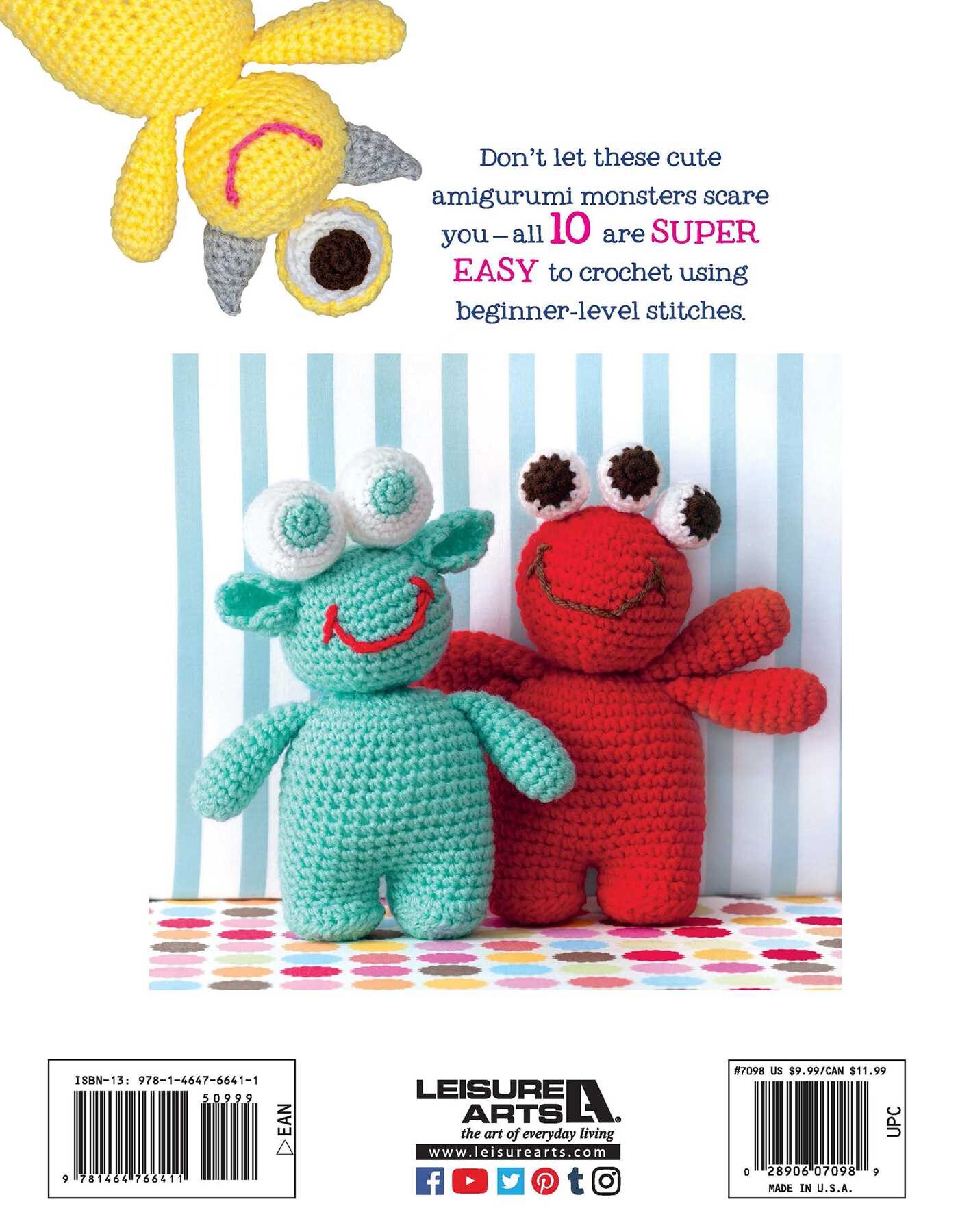 Cute Amigurumi Monsters | Book by Becky Stevens | Official Publisher ...