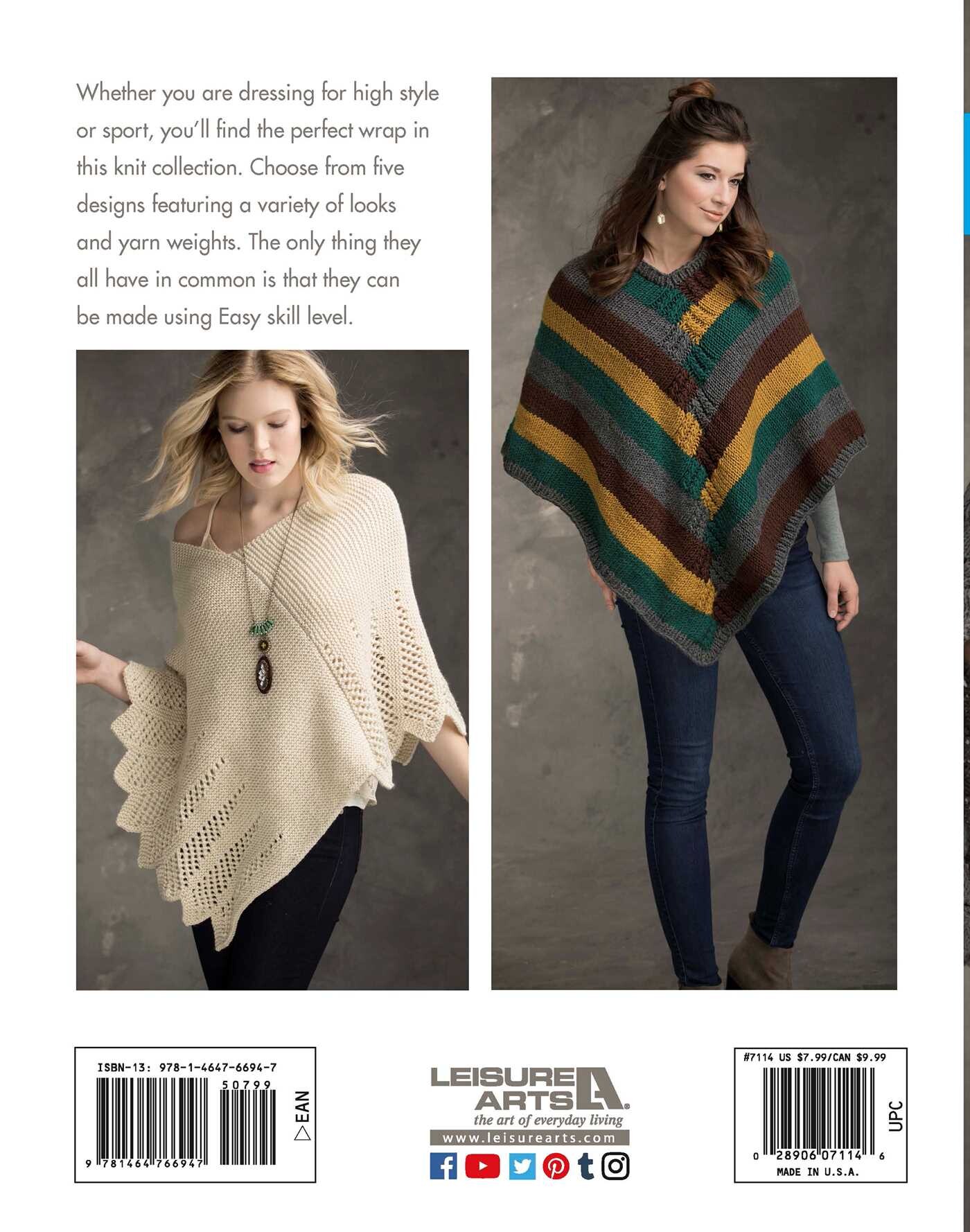 Wraps & Ponchos to Knit | Book by Lisa Gentry | Official Publisher Page ...