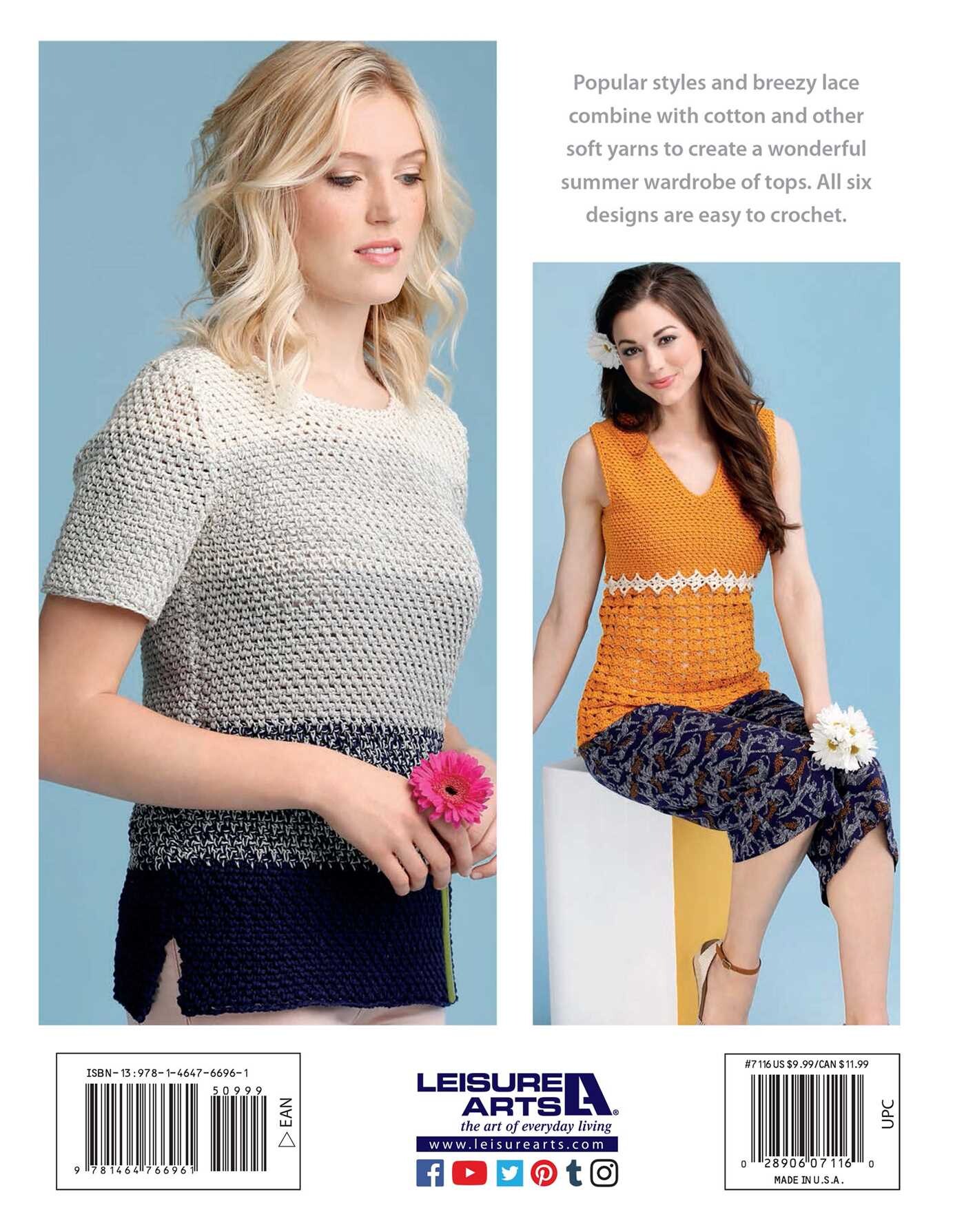 Crochet Super Simple Summer Tops | Book by Melissa Leapman | Official ...