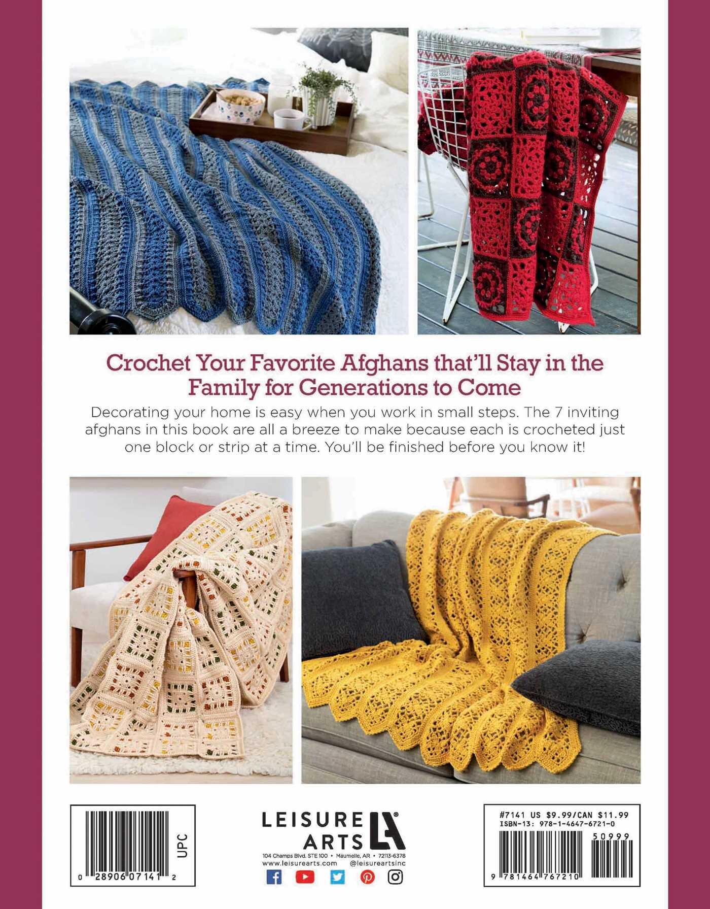 Blocks and Stripes—7 Cozy Projects Using Easy Granny Squares & Strips ...