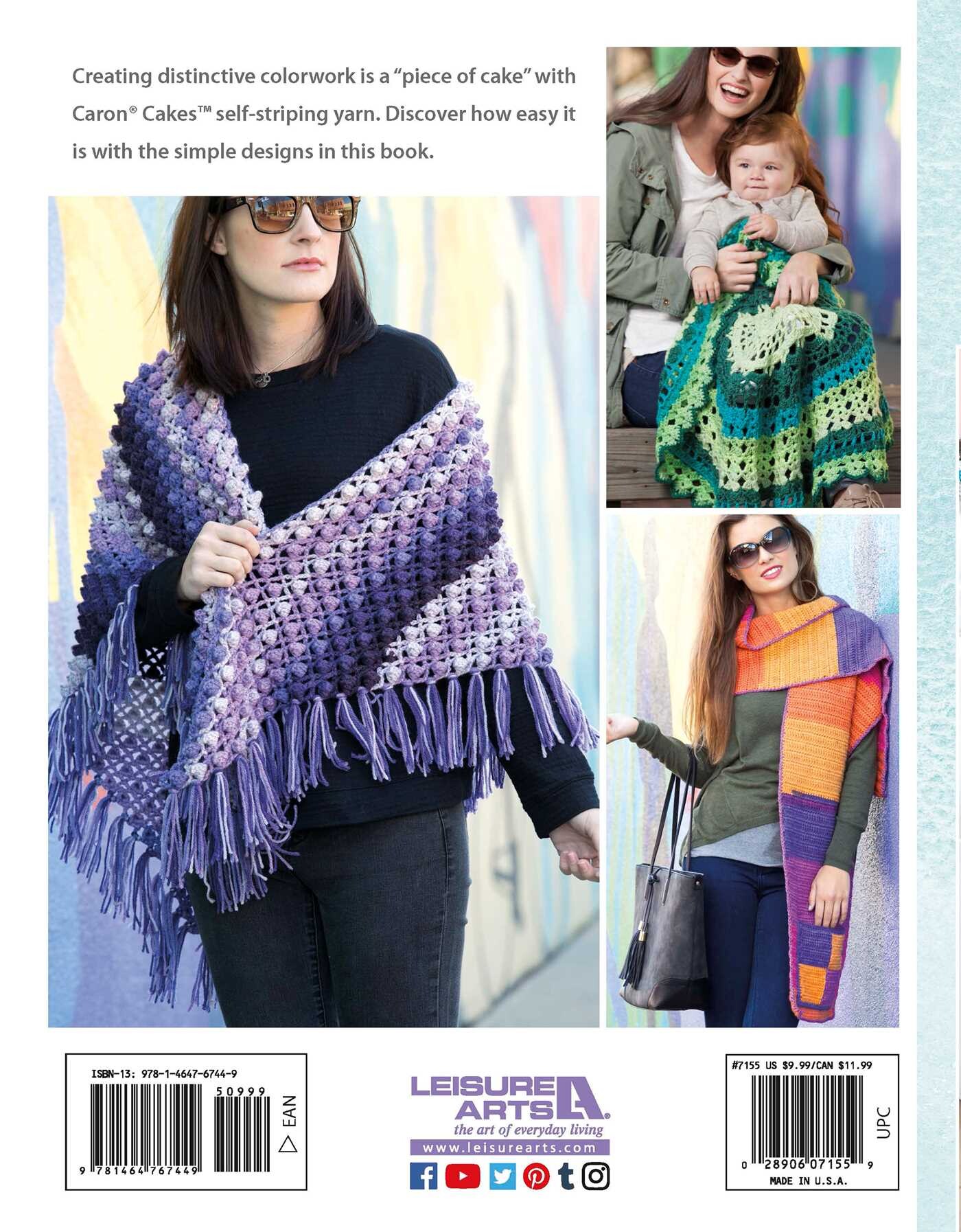 Caron Cakes Crochet Projects | Book by Leisure Arts | Official ...