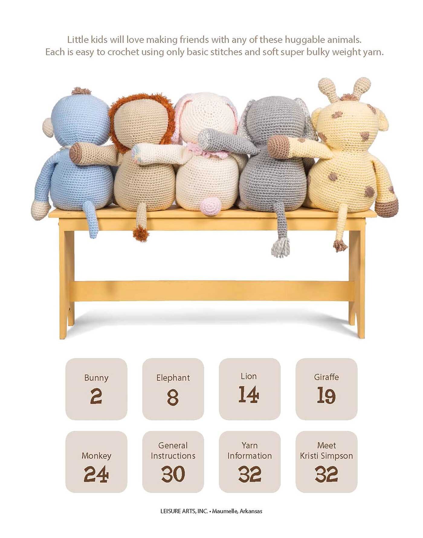 Huggable Amigurumi | Book by Kristi Simpson | Official Publisher Page ...