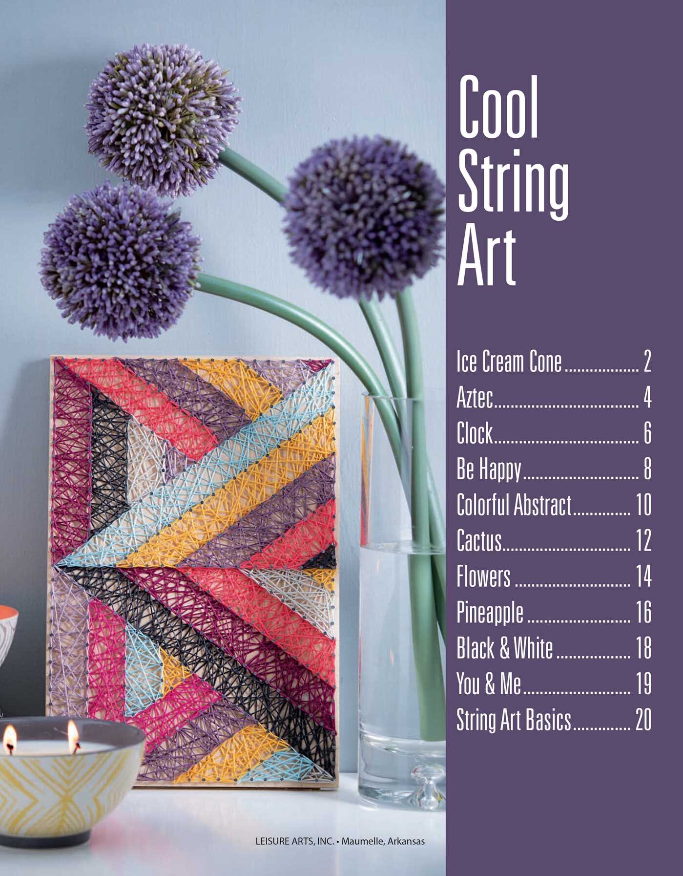 Cool String Art | Book by Lori Wenger | Official Publisher Page | Simon ...