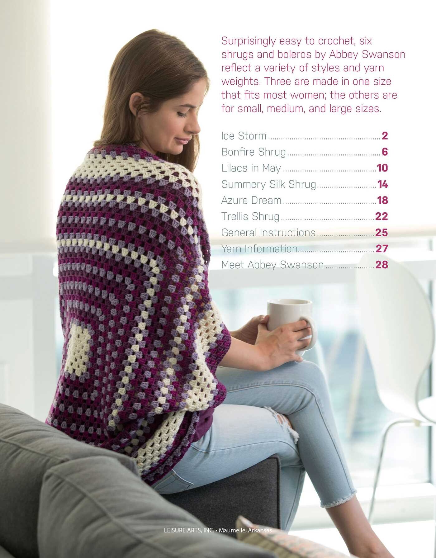 Crochet Shrugs & Boleros | Book by Abbey Swanson | Official Publisher ...