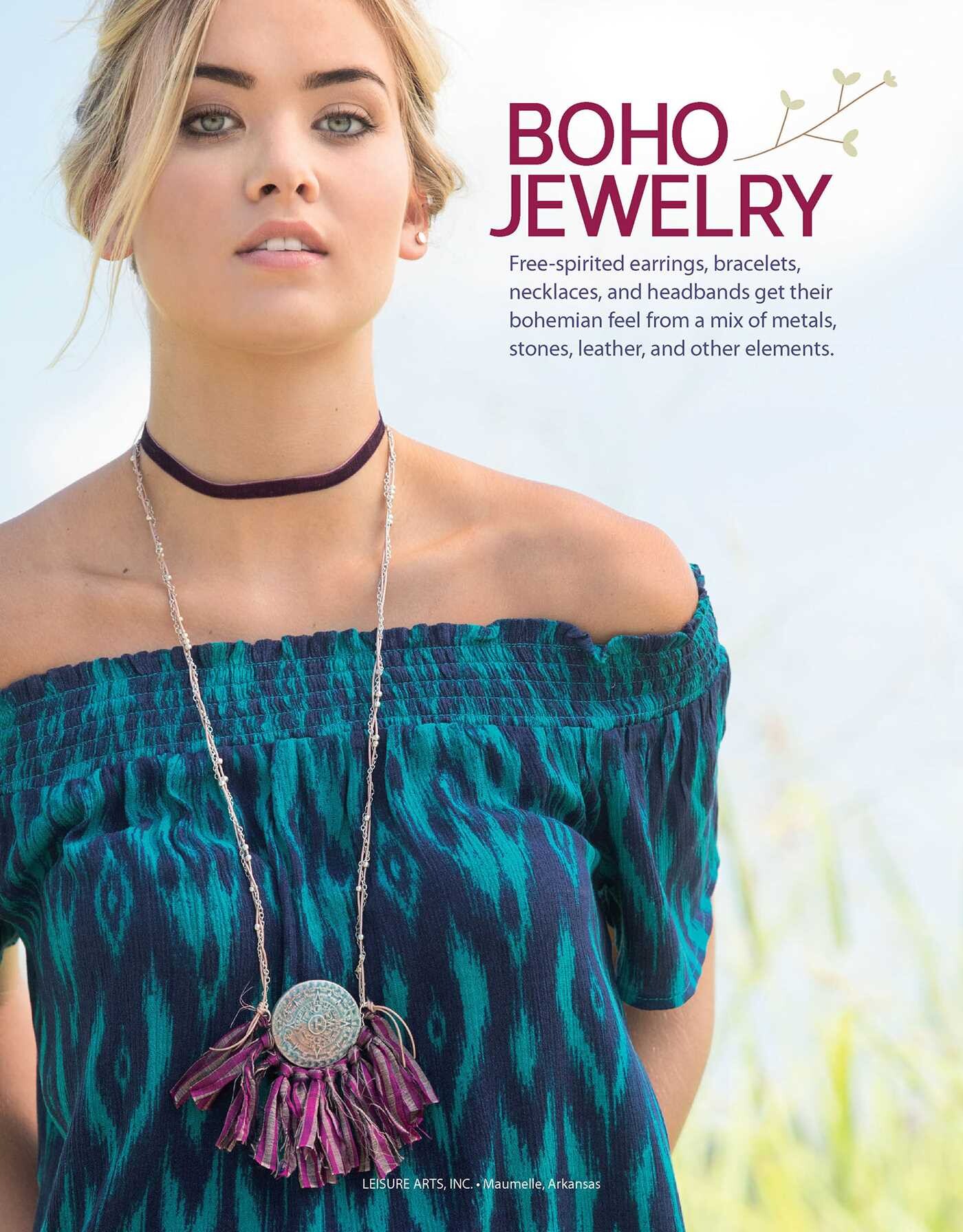 Boho Jewelry—12 Stylish Projects With Beads, Leather & Other Natural ...