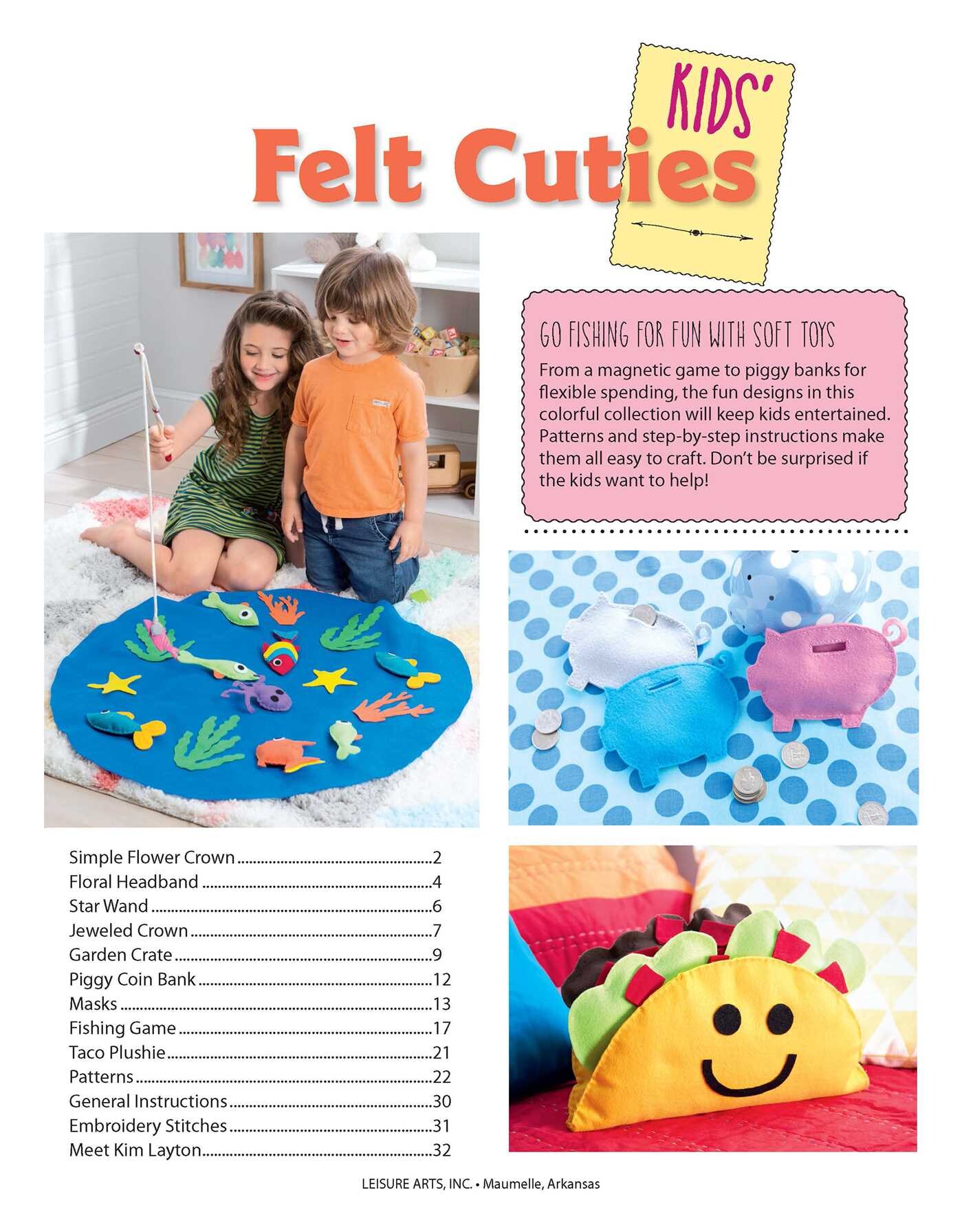 Kids' Felt Cuties | Book by Kim Layton | Official Publisher Page ...