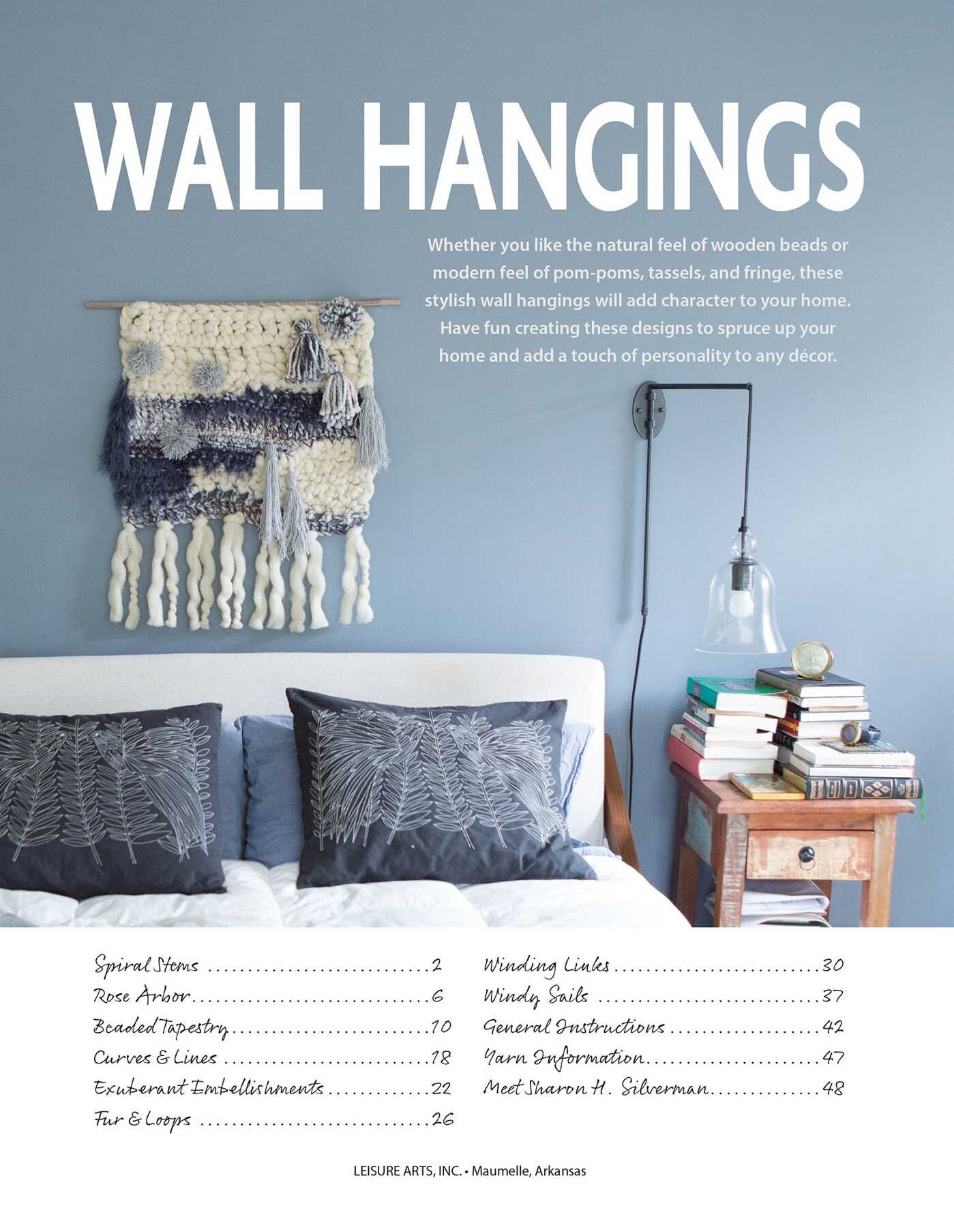 Wall Hangings—8 Stylish Projects to Define Your Space! | Book by Carol ...
