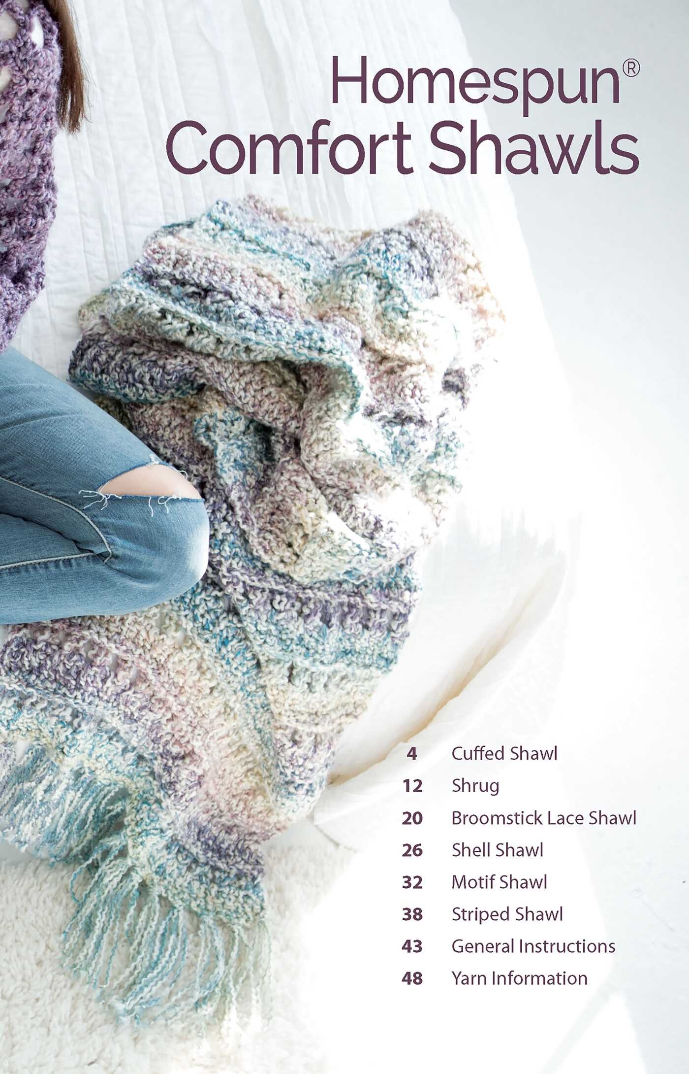 Homespun Comfort Shawls | Book by Lion Brand | Official Publisher Page ...