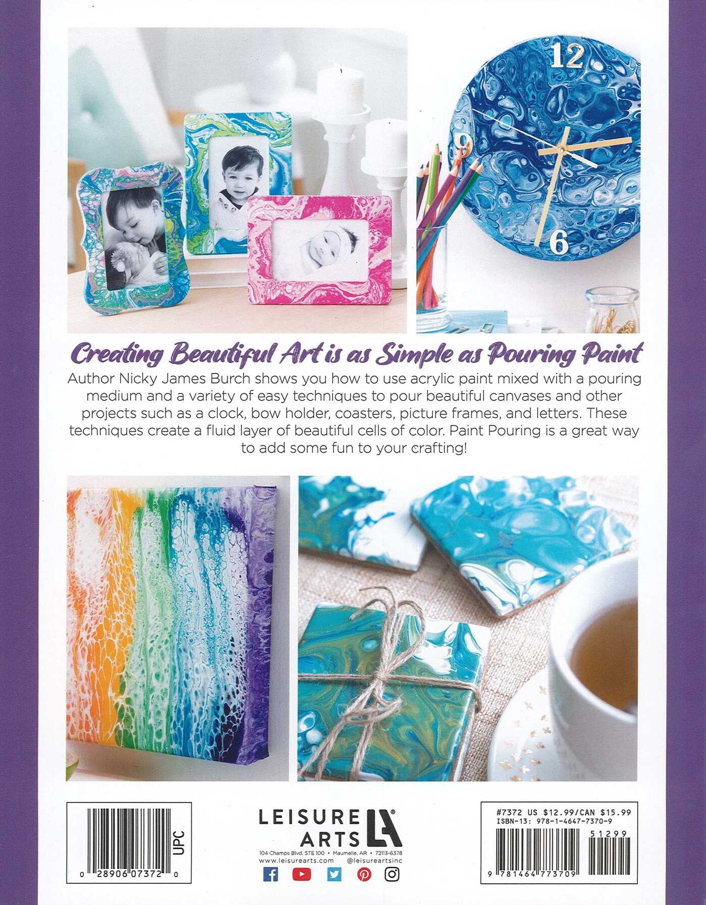 Get Started in Paint Pouring | Book by Nicky Jame Burch | Official ...