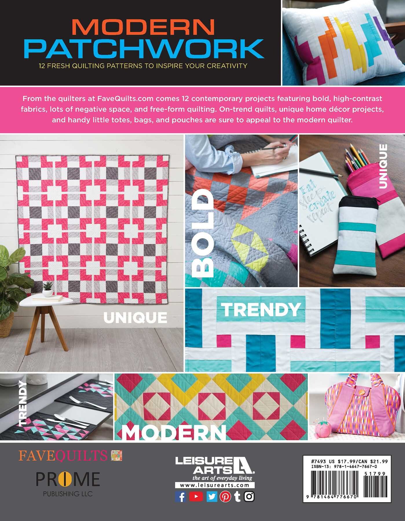 Modern Patchwork | Book by Leisure Arts | Official Publisher Page ...