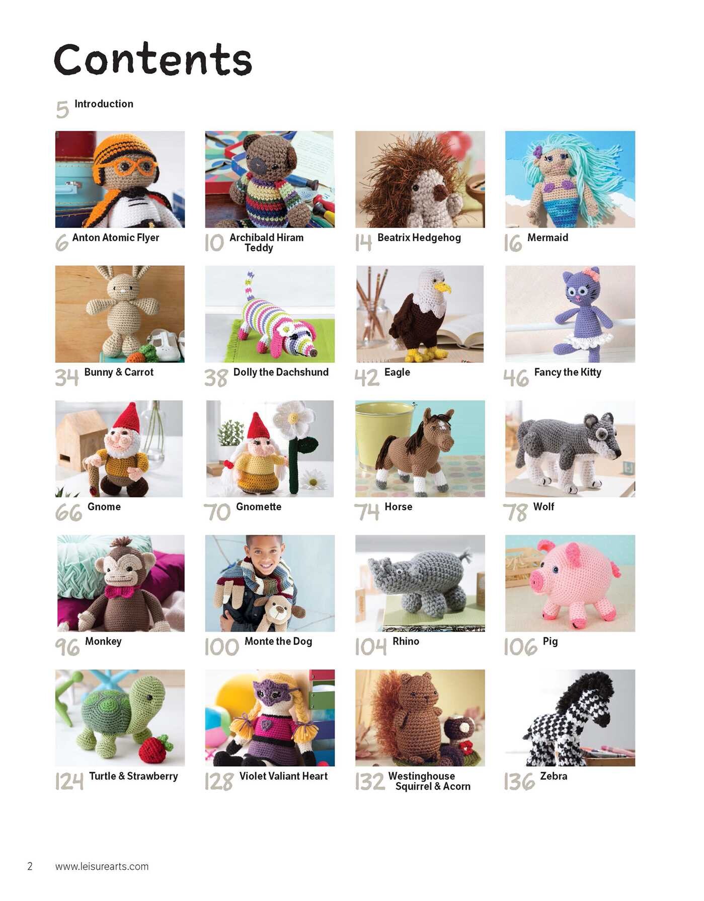 Amigurumi An Adorable Collection | Book by Leisure Arts | Official ...