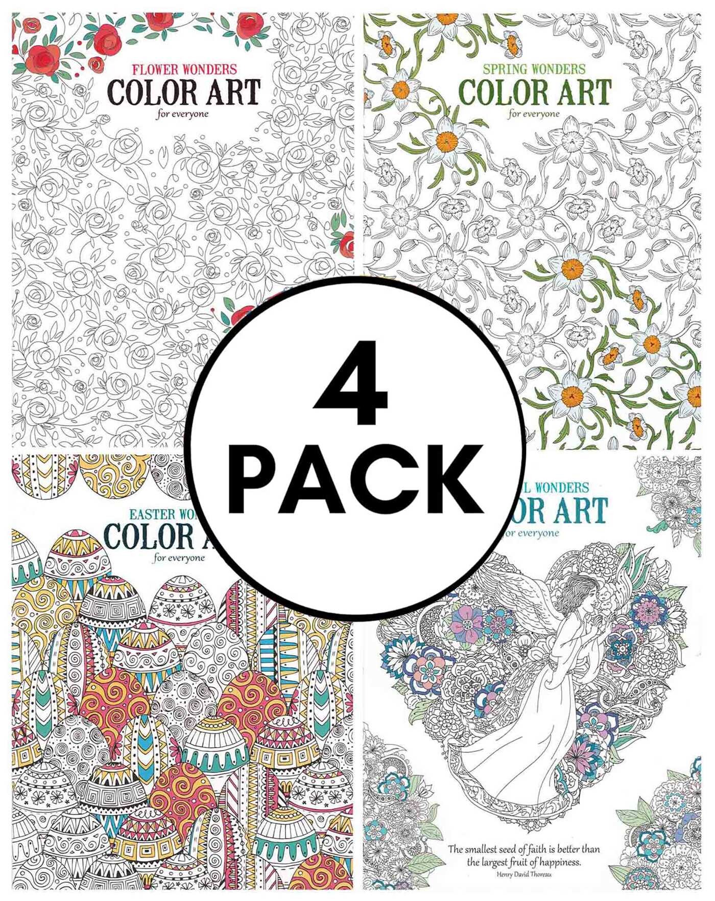 Spring Coloring—96 Stress Free Designs for the Garden Fairy; Includes ...