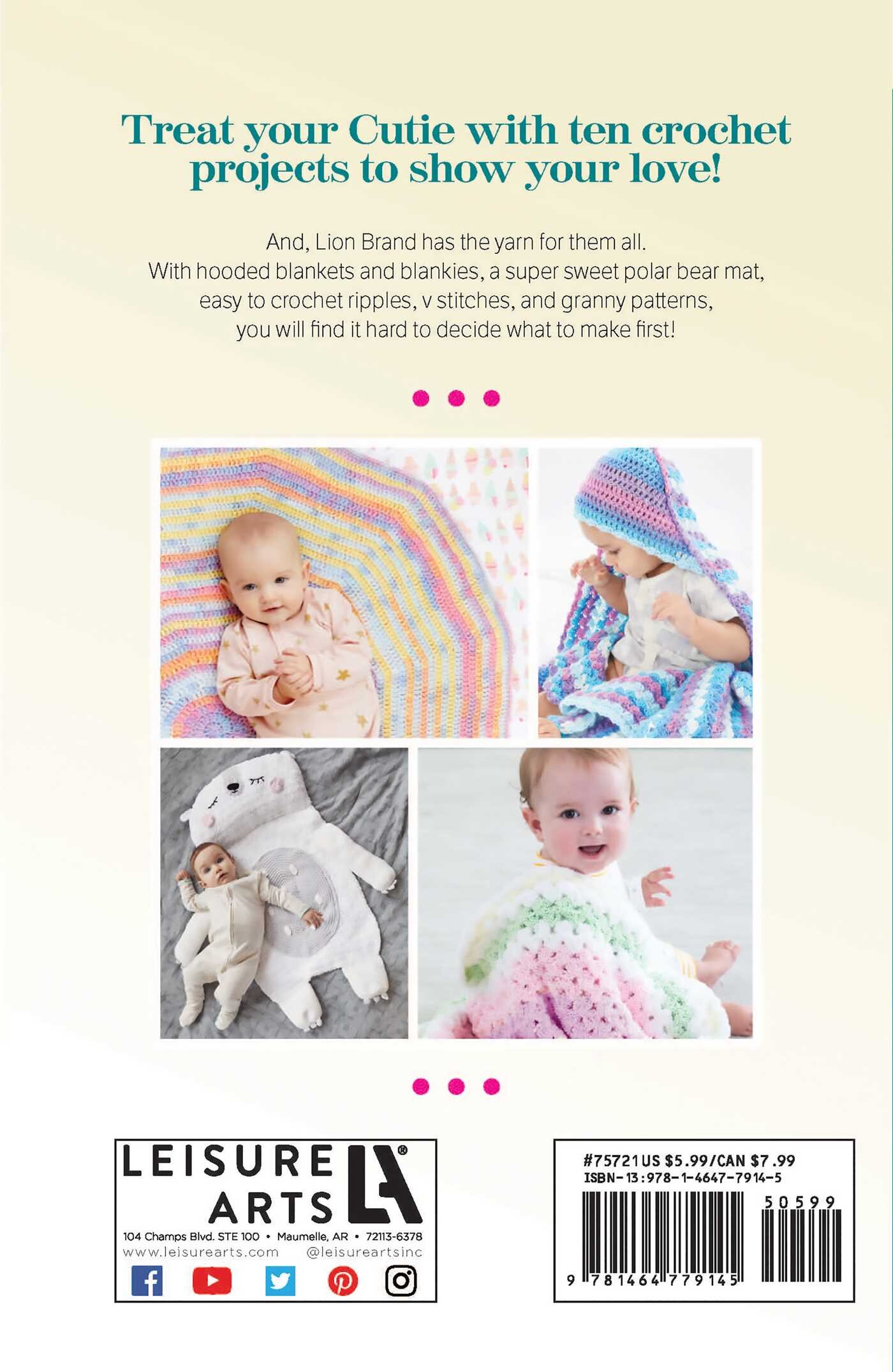 Cute Baby Stuff Crochet | Book by Lion Brand | Official Publisher Page ...