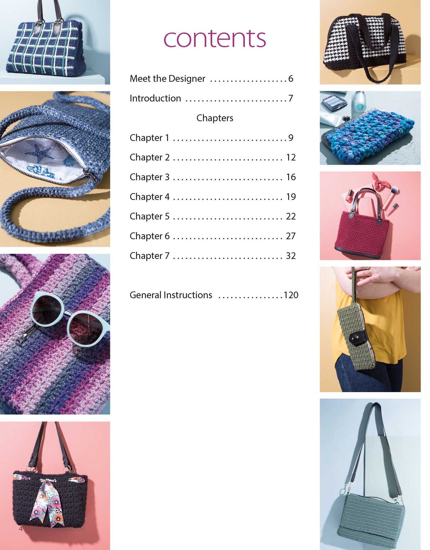 Crochet Handcrafted Handbags | Book by Amanda Saladin | Official ...