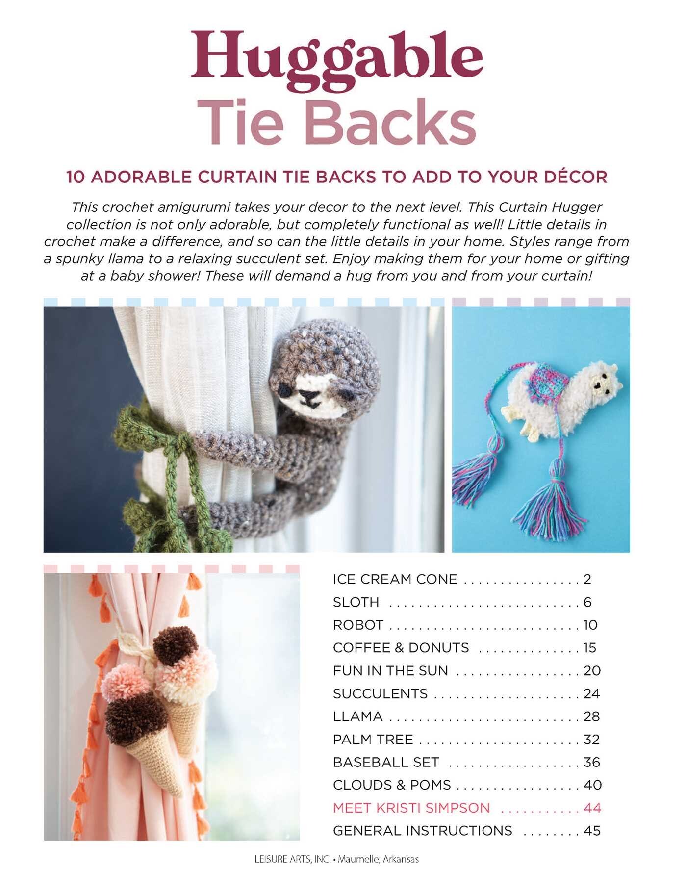 Huggable Tie Backs | Book by Kristi Simpson | Official Publisher Page ...