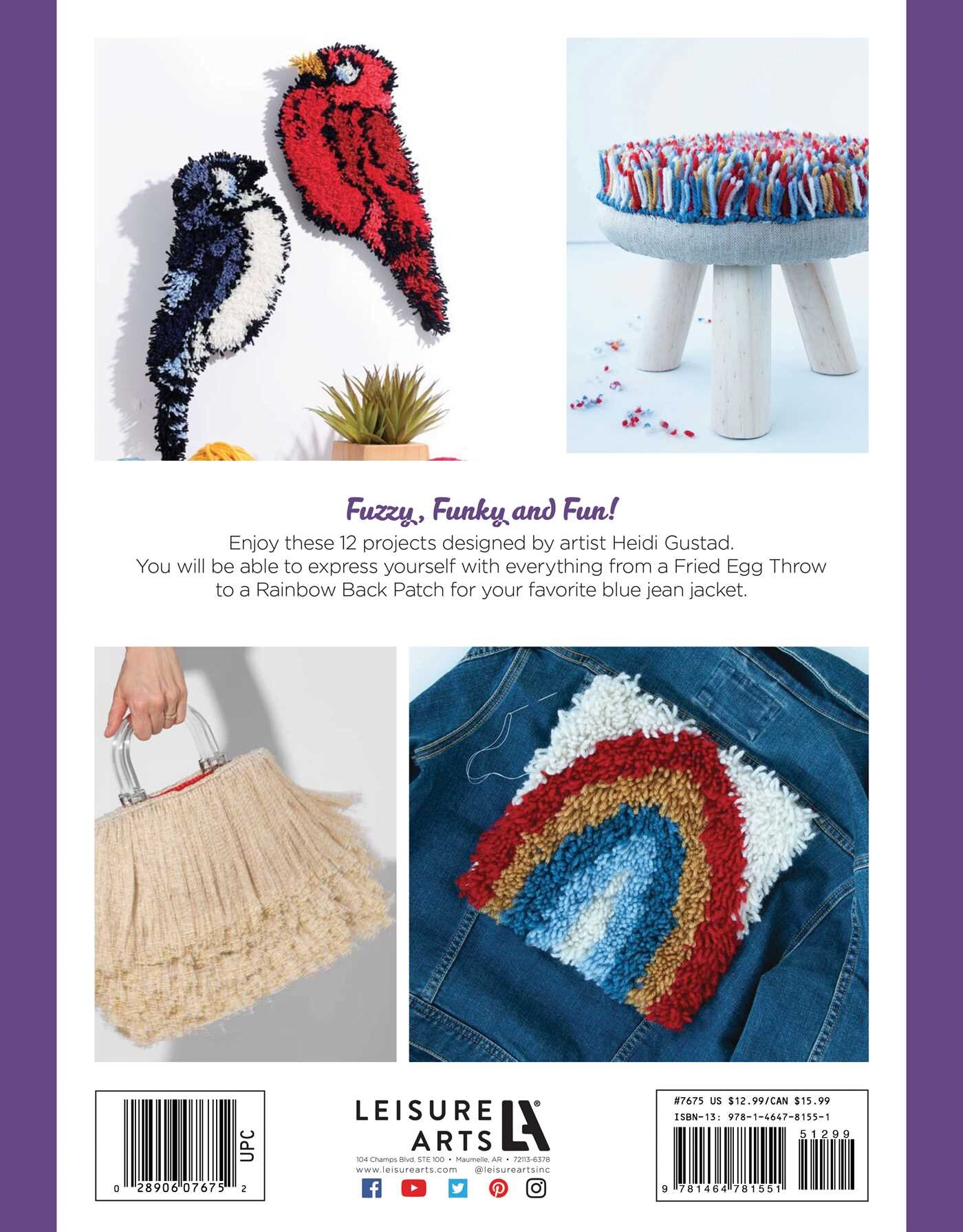 Latch Hook—12 Projects for the Modern Maker | Book by Kim Guzman ...