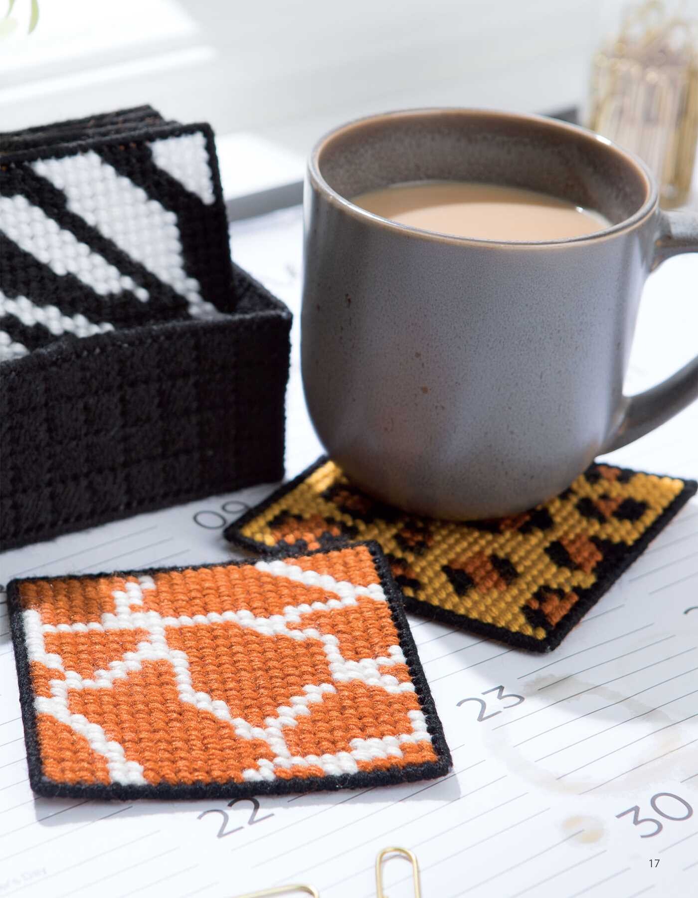 Wild for Style— Plastic Canvas Desk Sets and Accessories for Your Home ...