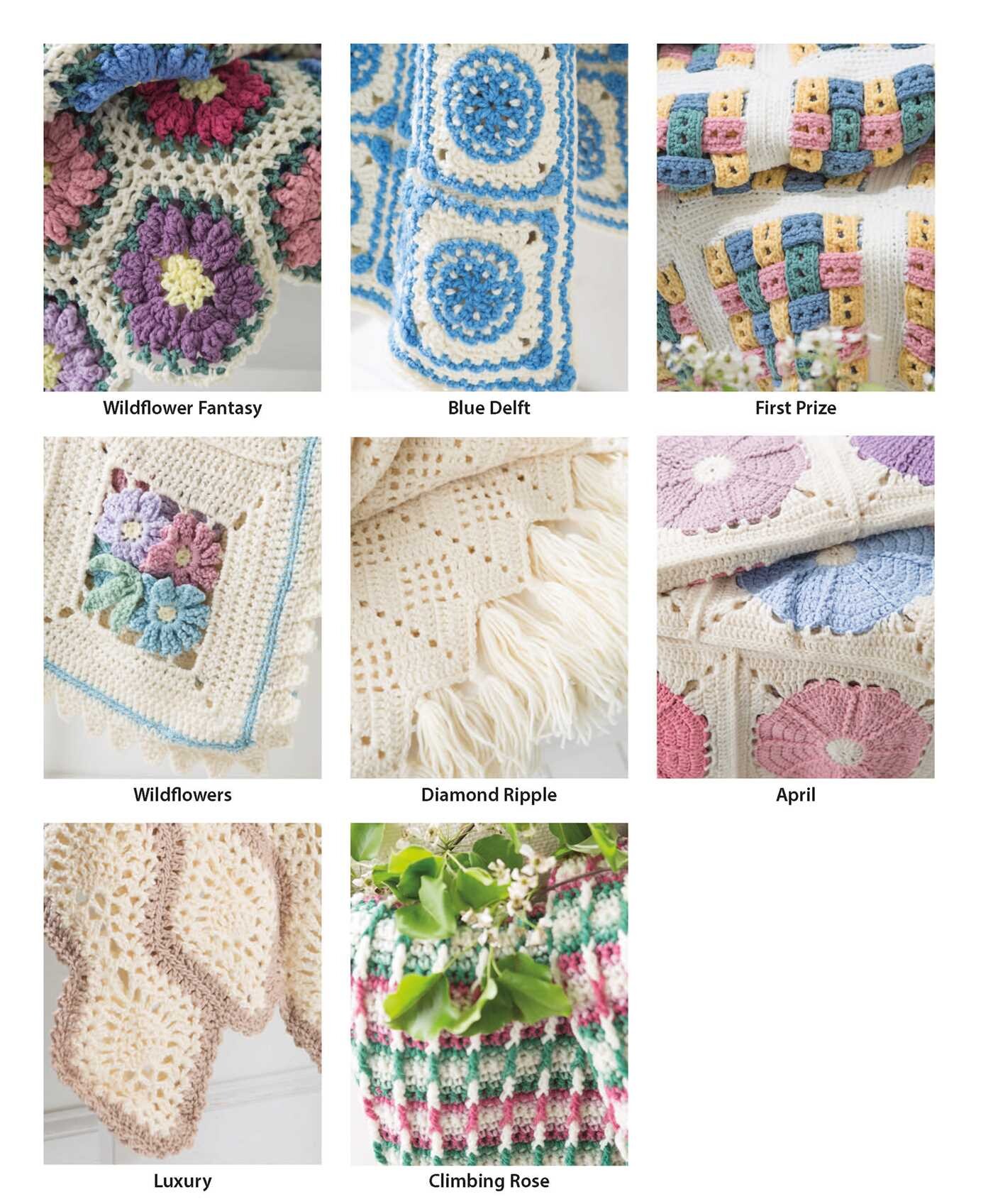 Crochet Spring Afghans | Book by Leisure Arts | Official Publisher Page ...