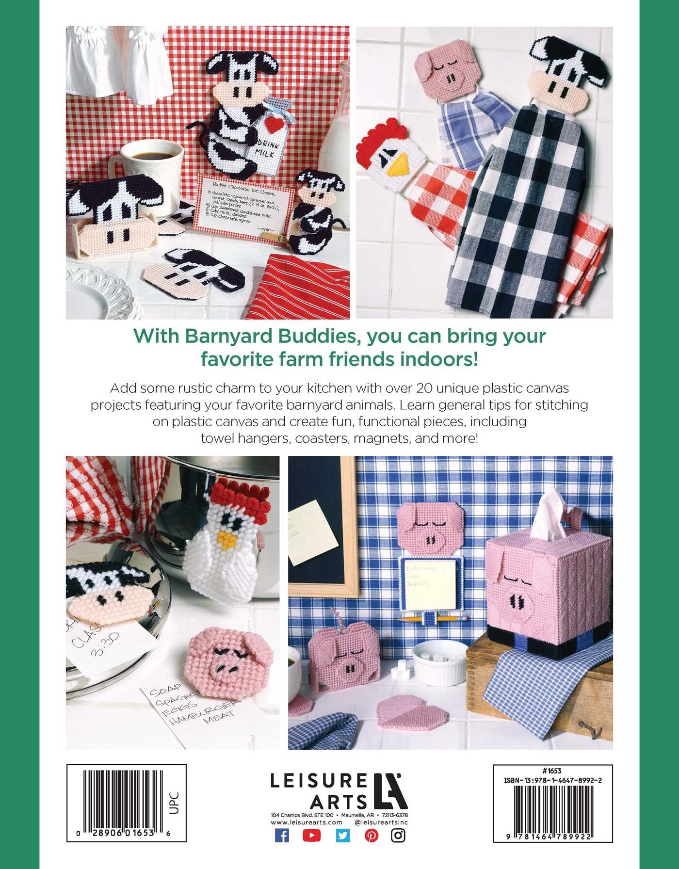 Barnyard Buddies in Plastic Canvas | Book by Miz Fitz | Official ...