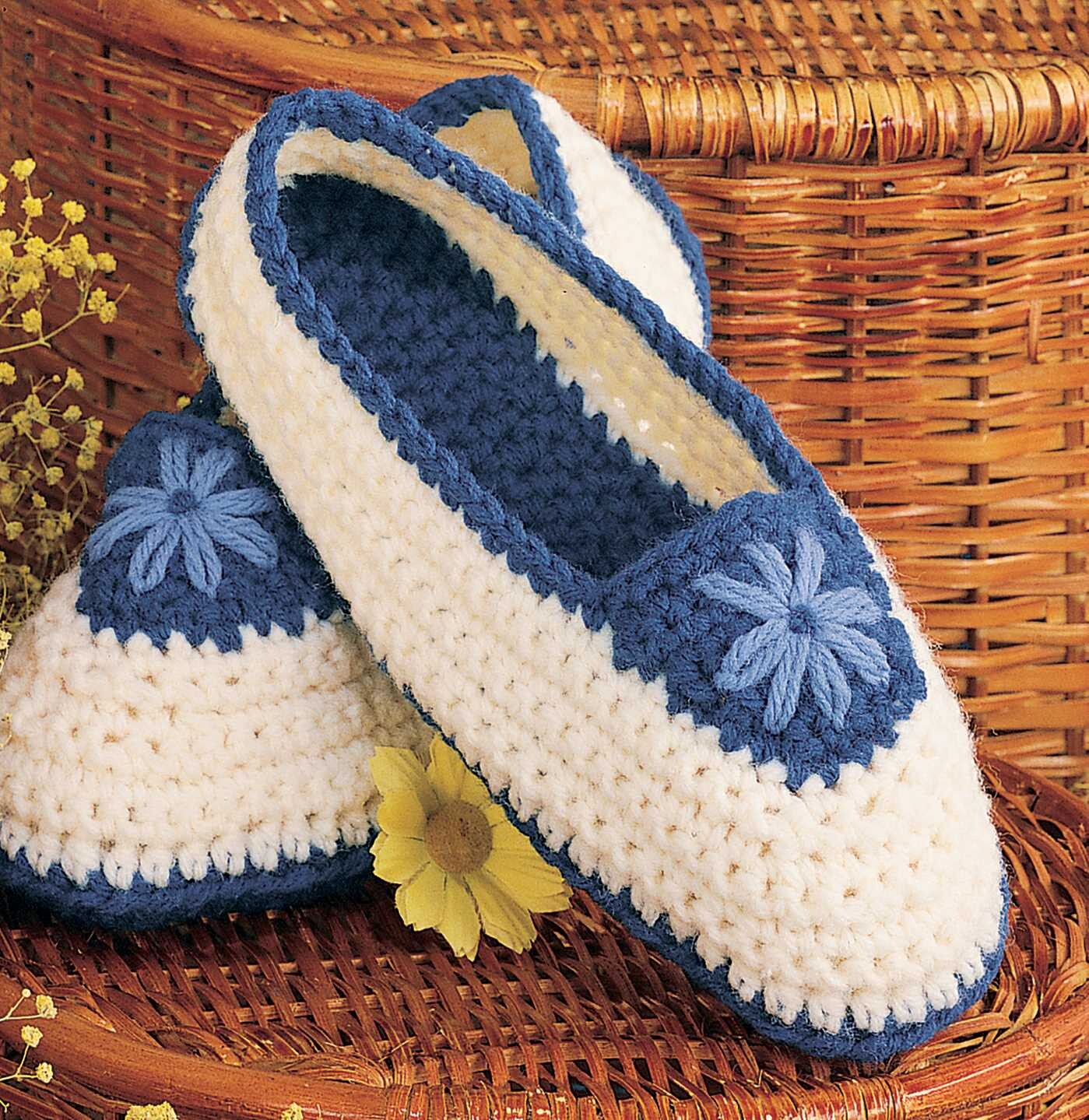 Crocheted Slippers for Women & Children | Book by Leisure Arts ...