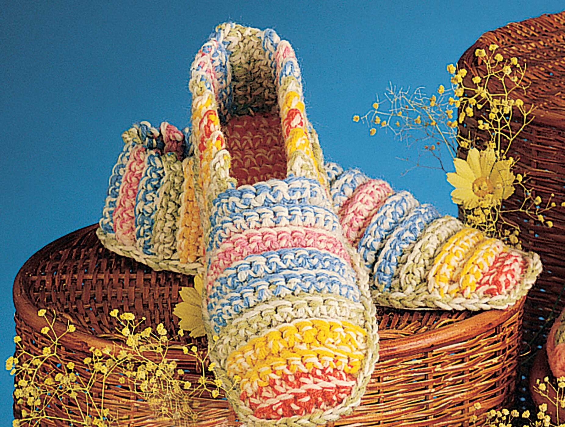 Crocheted Slippers for Women & Children | Book by Leisure Arts ...