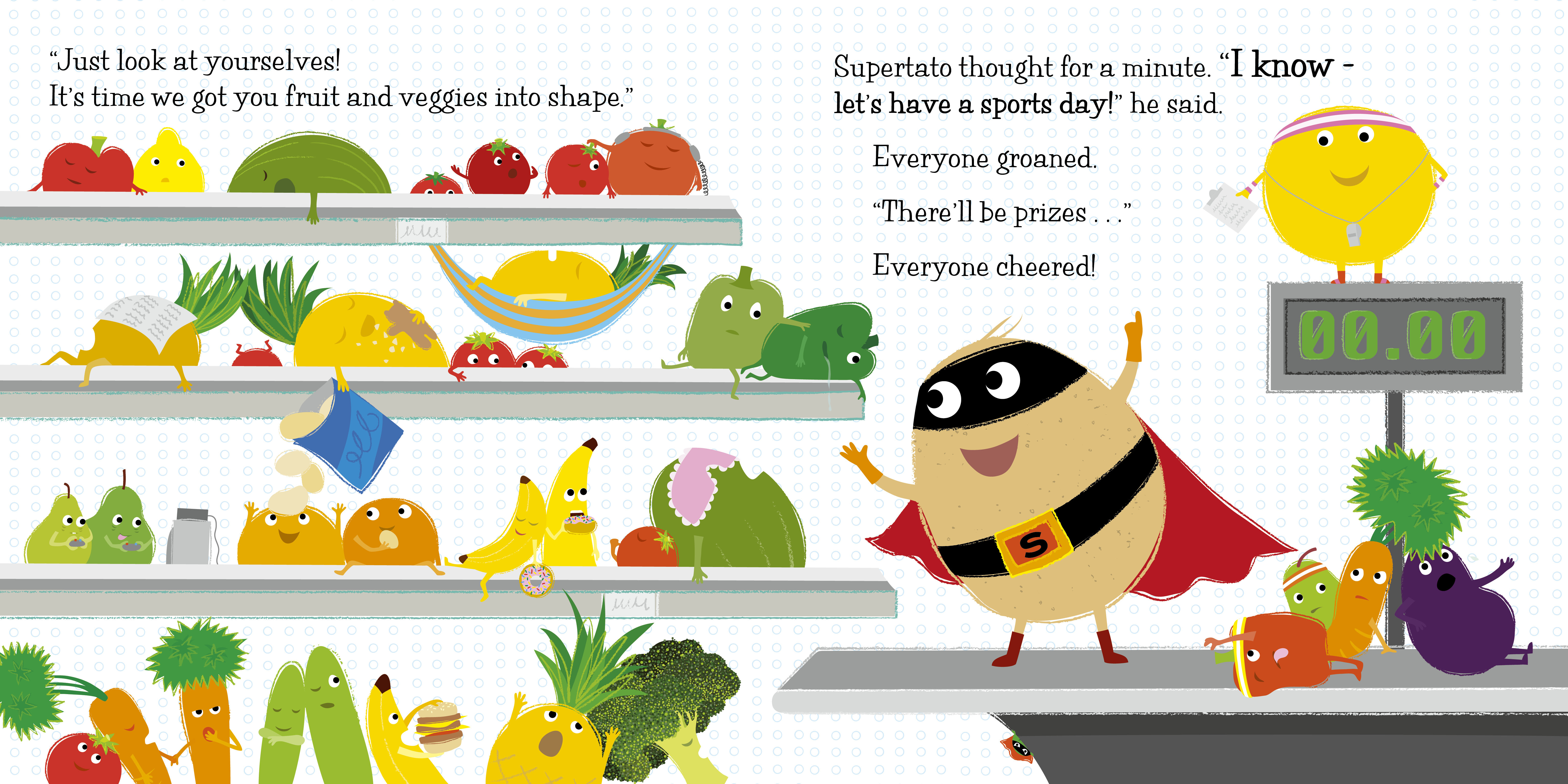 Supertato Run, Veggies, Run! | Book by Sue Hendra, Paul Linnet ...