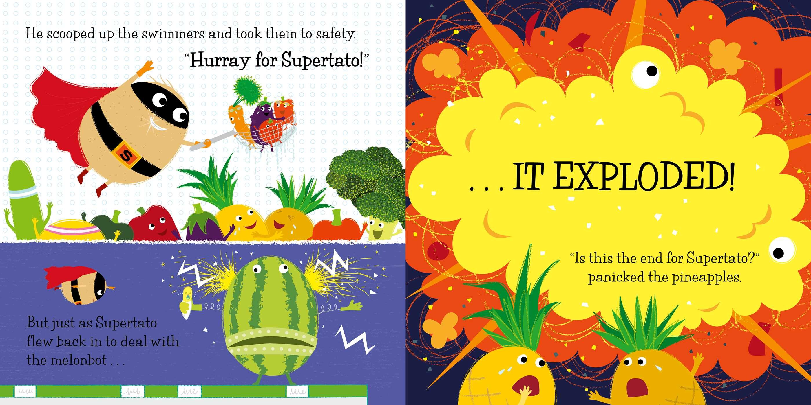 Supertato Run, Veggies, Run! | Book by Sue Hendra, Paul Linnet ...