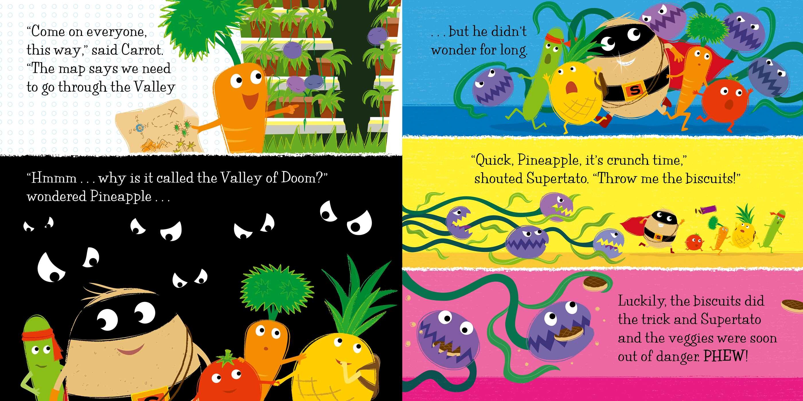 Supertato Veggies in the Valley of Doom | Book by Sue Hendra, Paul ...
