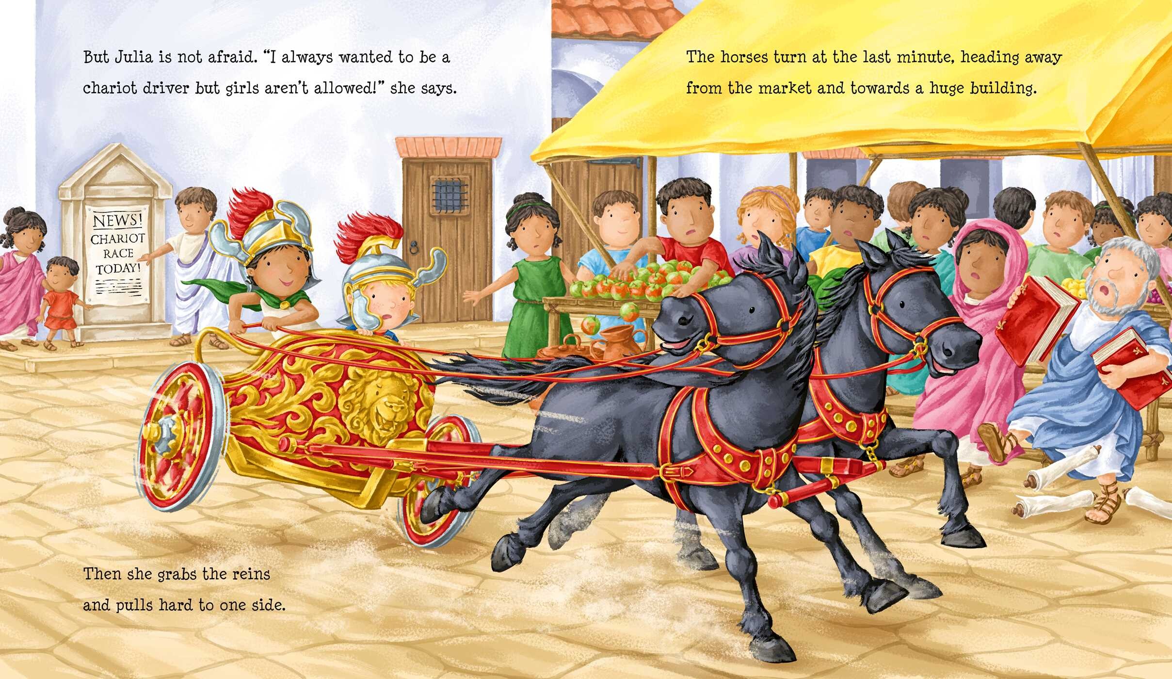 How to Drive a Roman Chariot | Book by Caryl Hart, Ed Eaves | Official ...