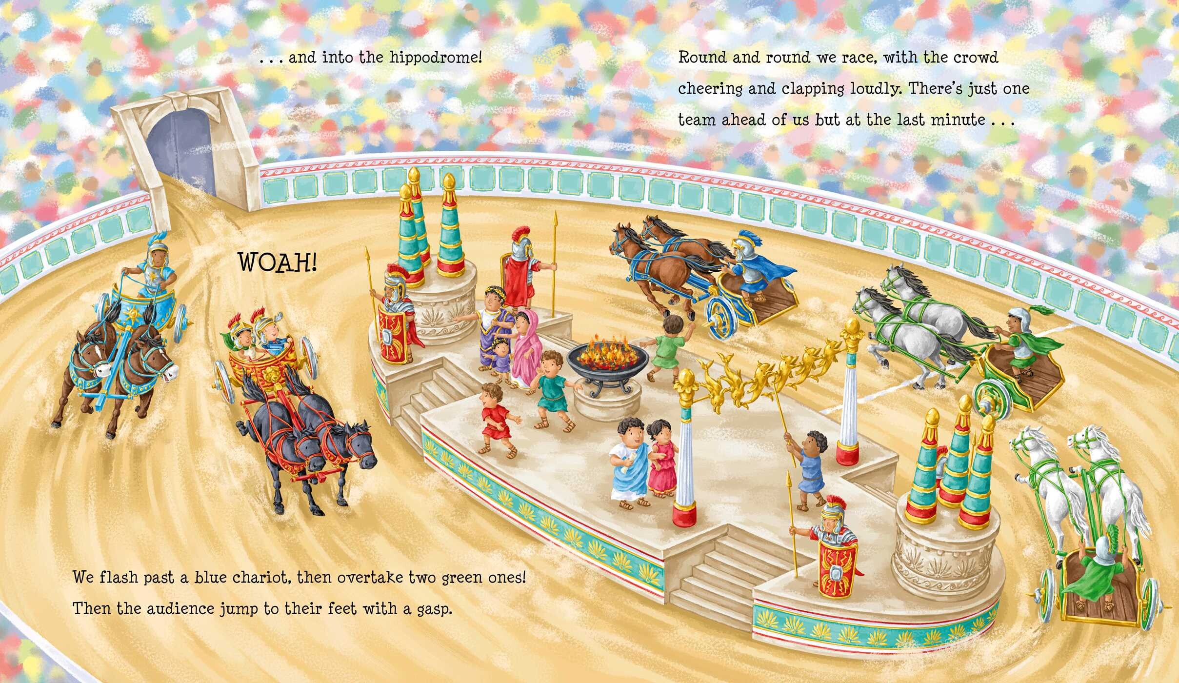 How to Drive a Roman Chariot | Book by Caryl Hart, Ed Eaves | Official ...