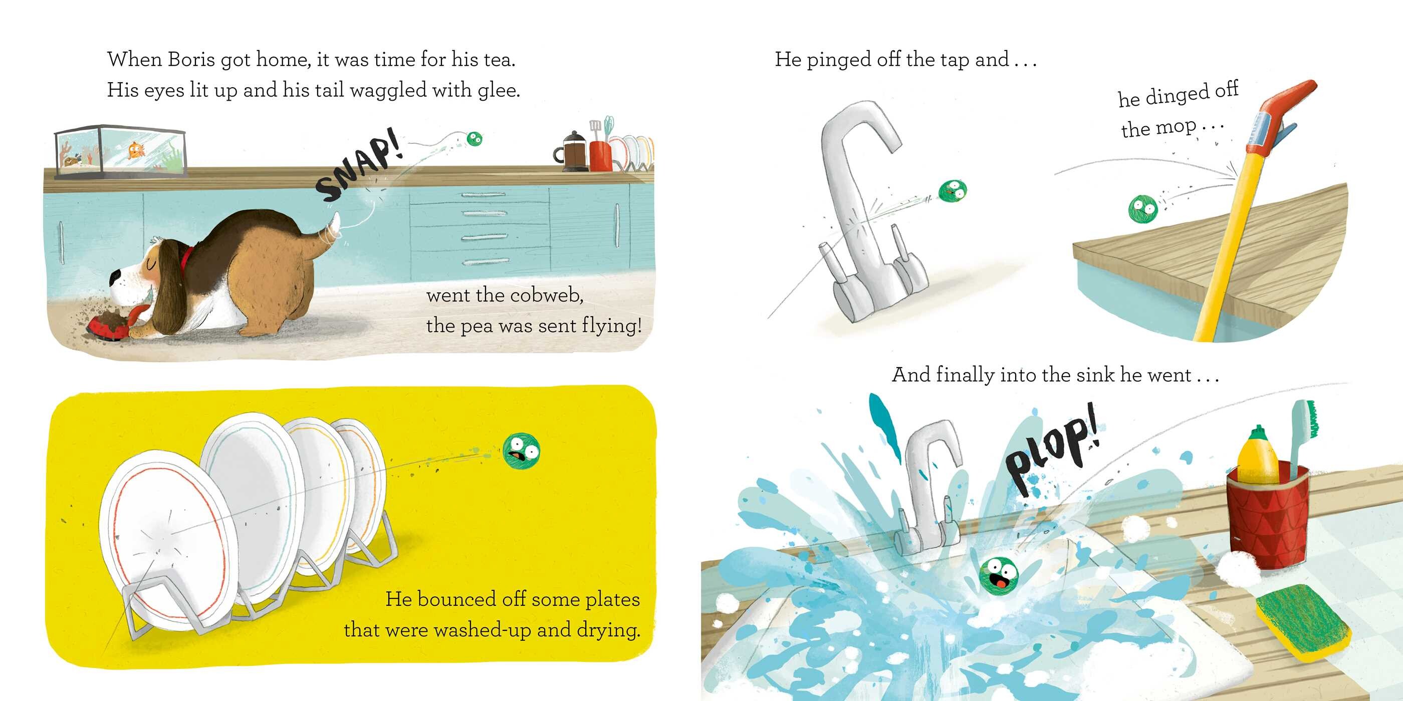 The Runaway Pea Washed Away | Book by Kjartan Poskitt, Alex Willmore ...