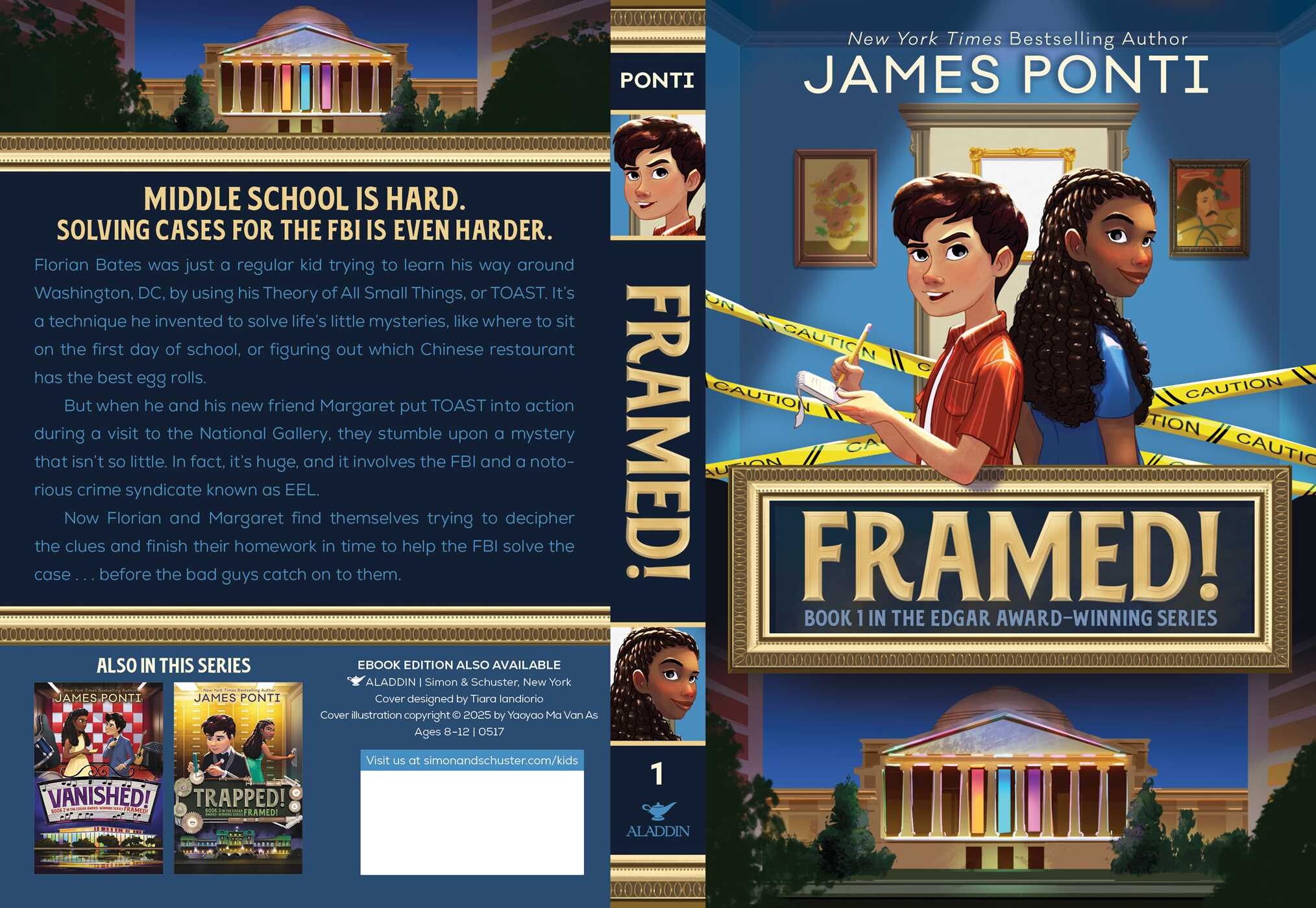 Framed! | Book by James Ponti | Official Publisher Page | Simon & Schuster