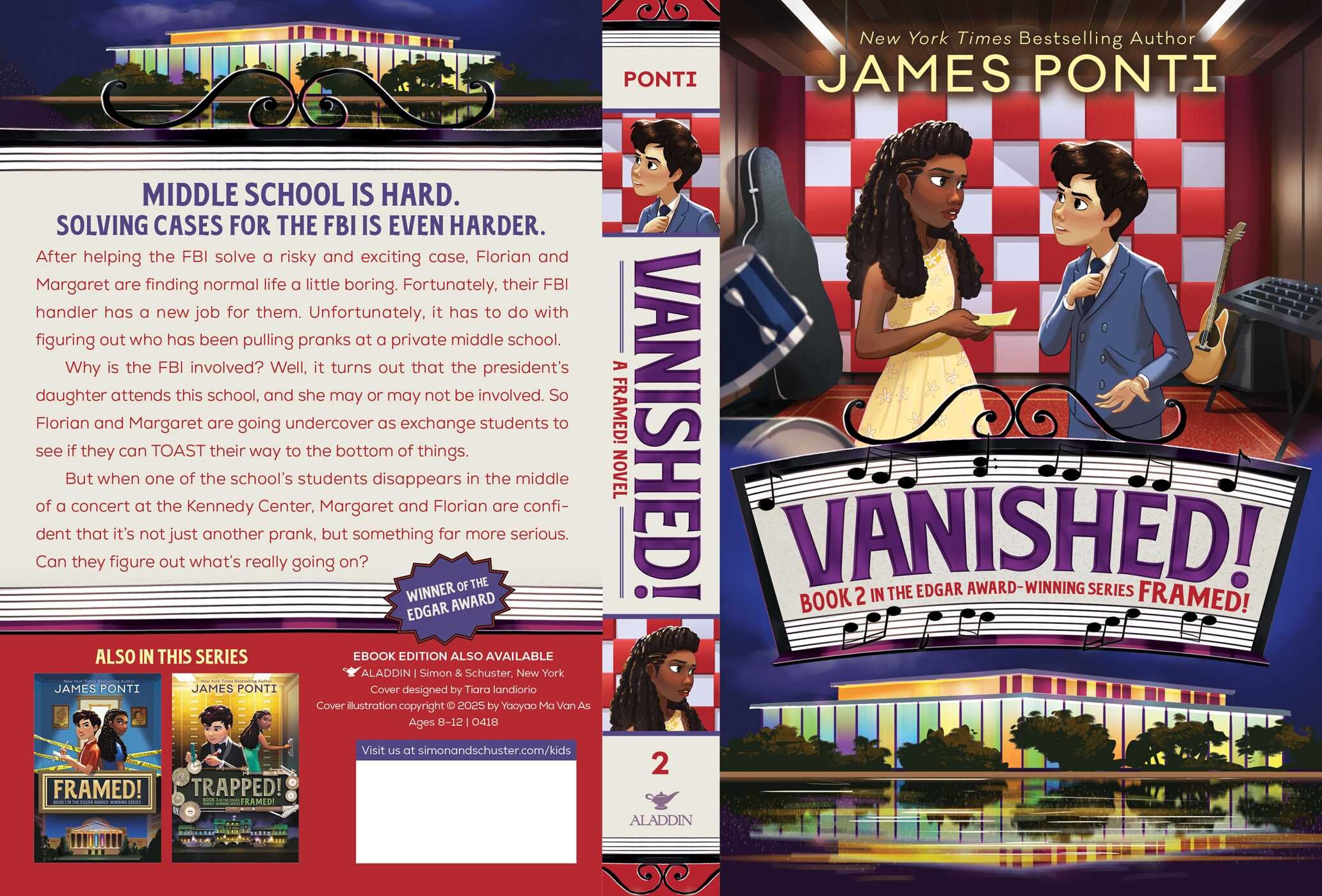 Vanished! | Book by James Ponti | Official Publisher Page | Simon ...