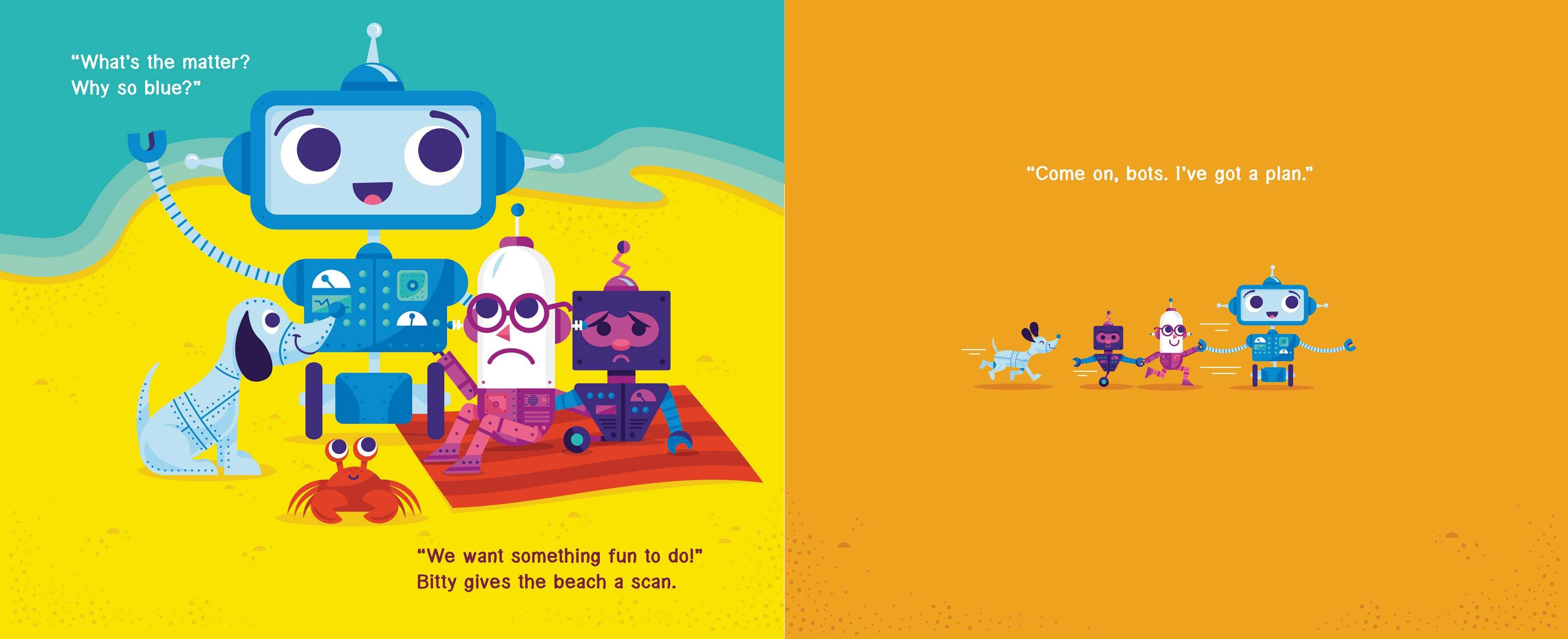 Bitty Bot's Big Beach Getaway | Book by Tim McCanna, Tad Carpenter ...