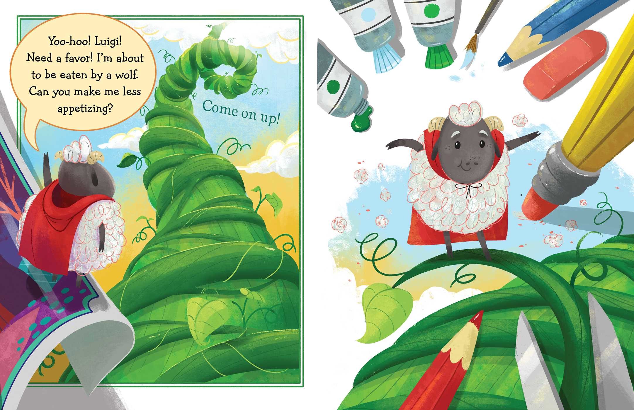 Little Red Riding Sheep | Book by Linda Ravin Lodding, Cale Atkinson ...
