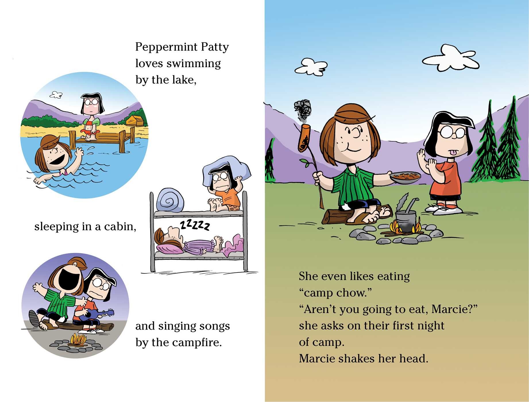 Peppermint Patty Goes to Camp | Book by Charles M. Schulz, Maggie Testa ...