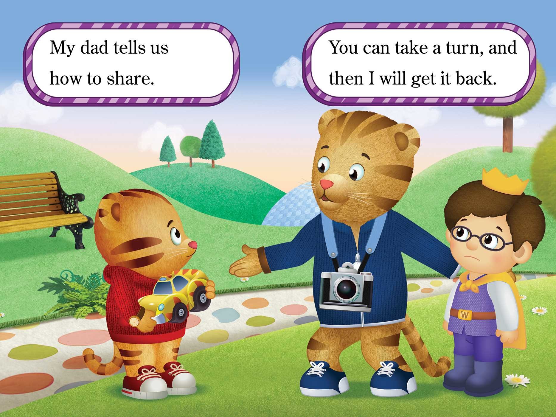 Daniel Learns to Share | Book by Becky Friedman, Jason Fruchter ...