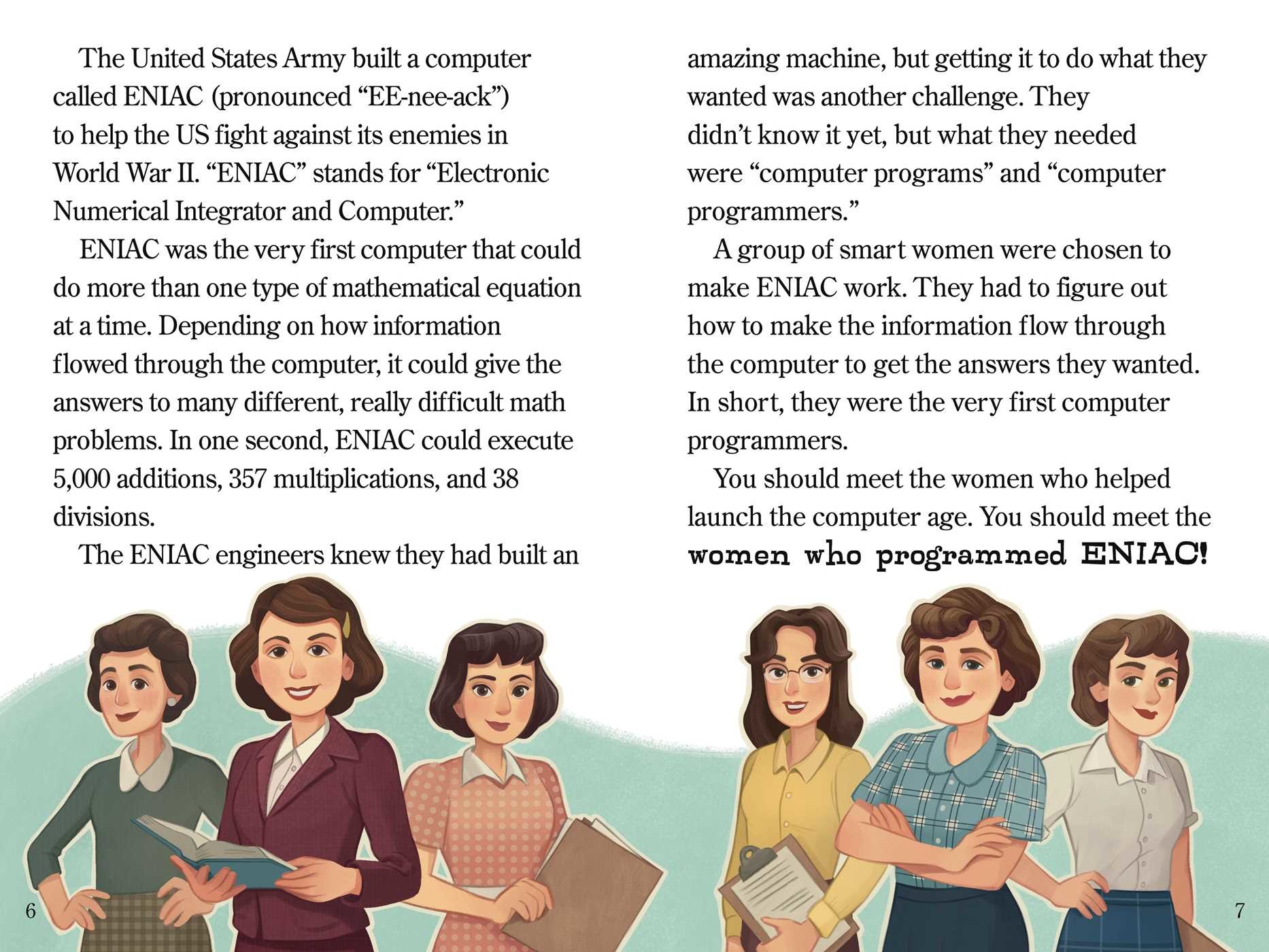 Women Who Launched the Computer Age | Book by Laurie Calkhoven, Alyssa ...