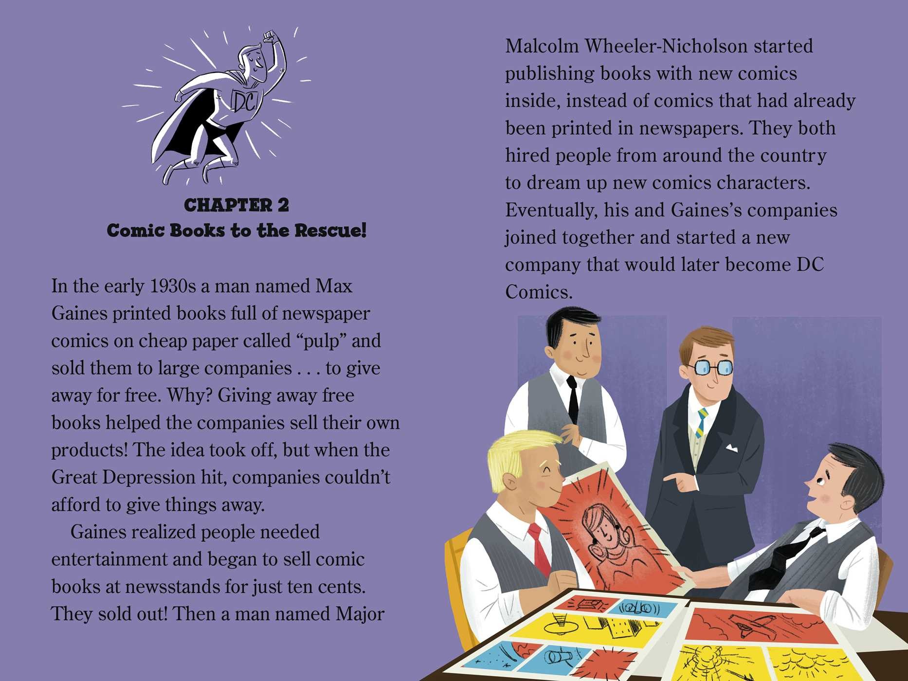 The Colorful Story of Comics | Book by Patricia Lakin, Rob McClurkan ...
