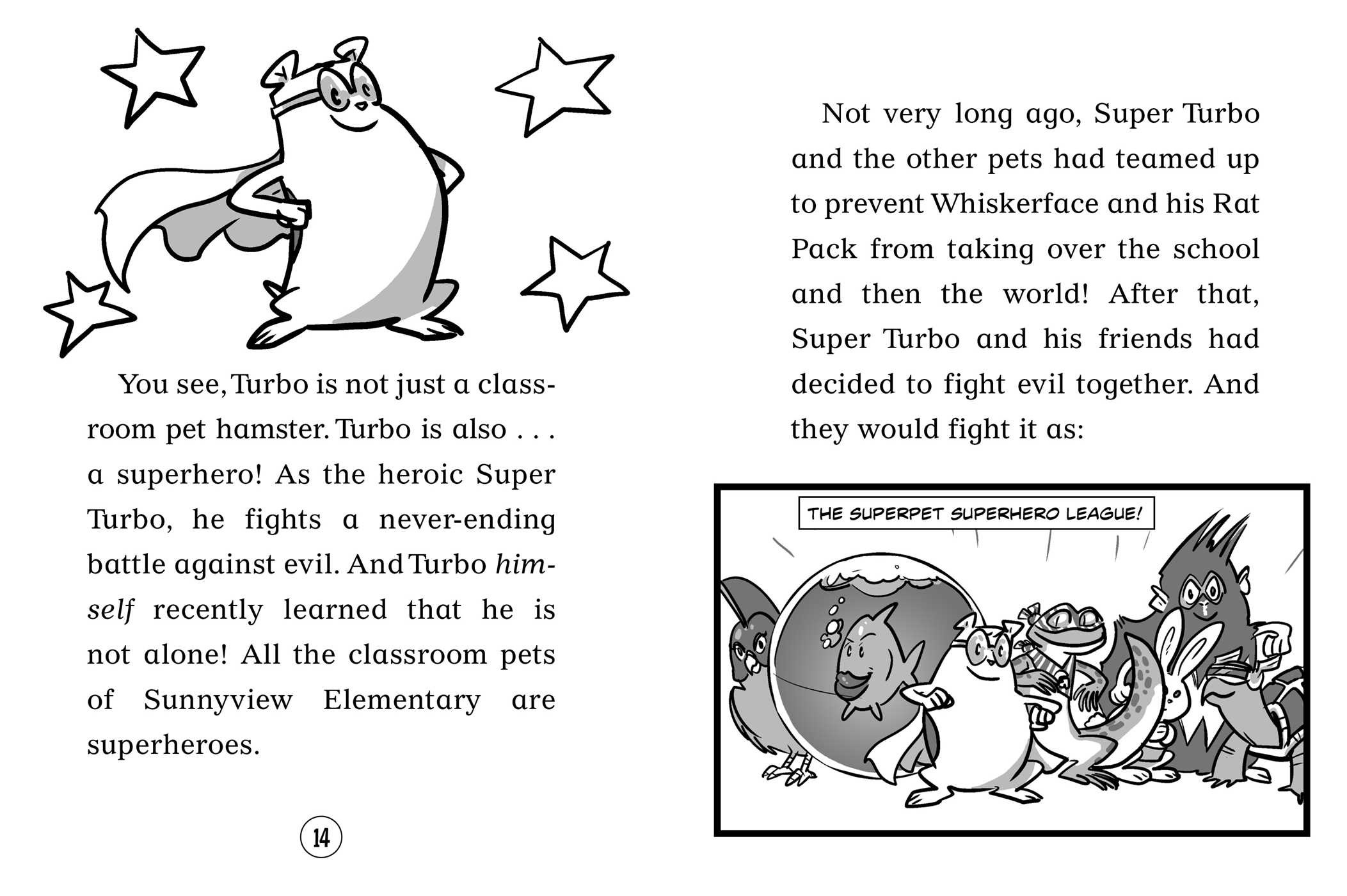 Super Turbo vs. the Flying Ninja Squirrels | Book by Lee Kirby, George ...