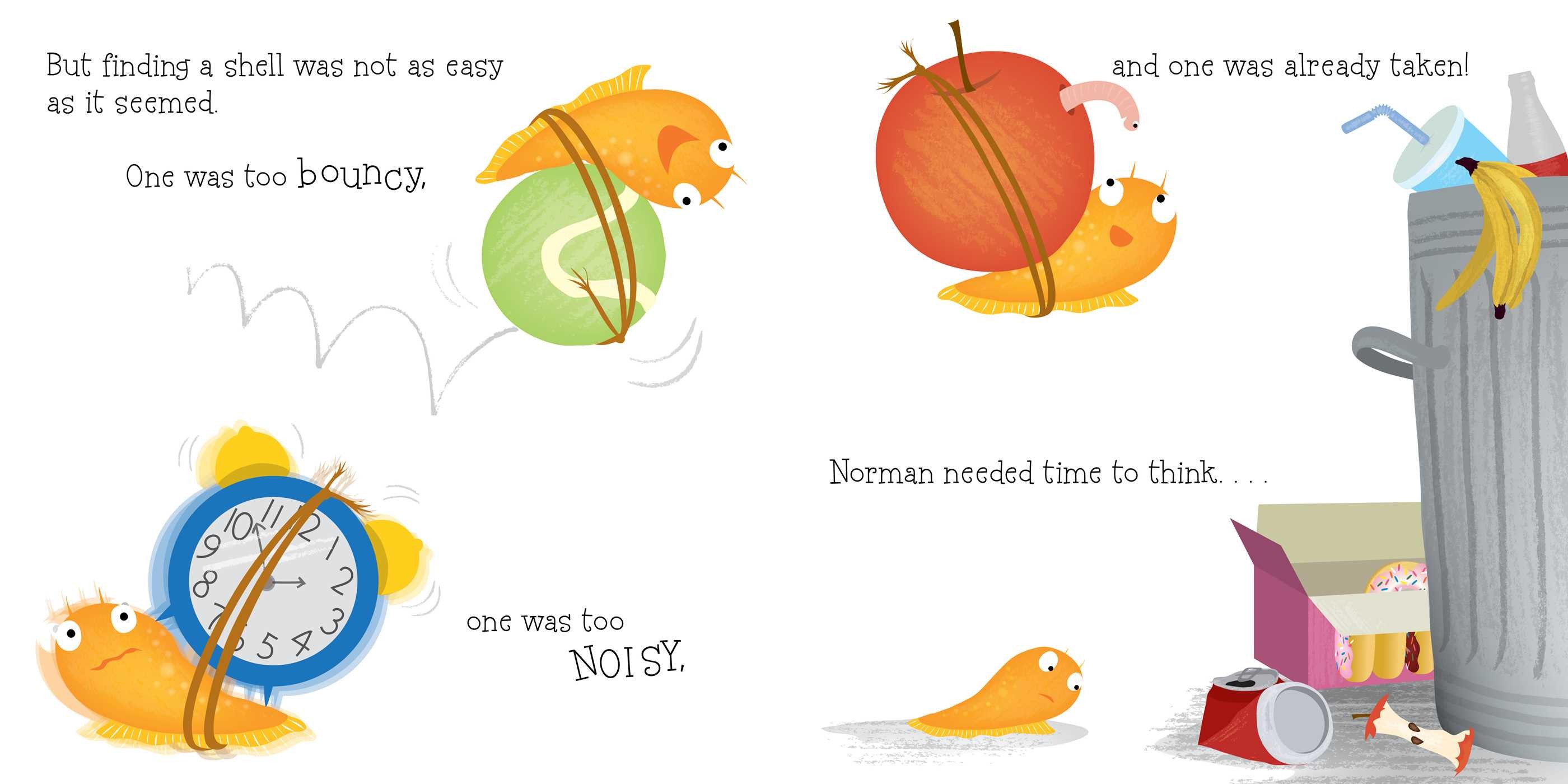 Norman the Slug with the Silly Shell | Book by Sue Hendra, Paul Linnet ...