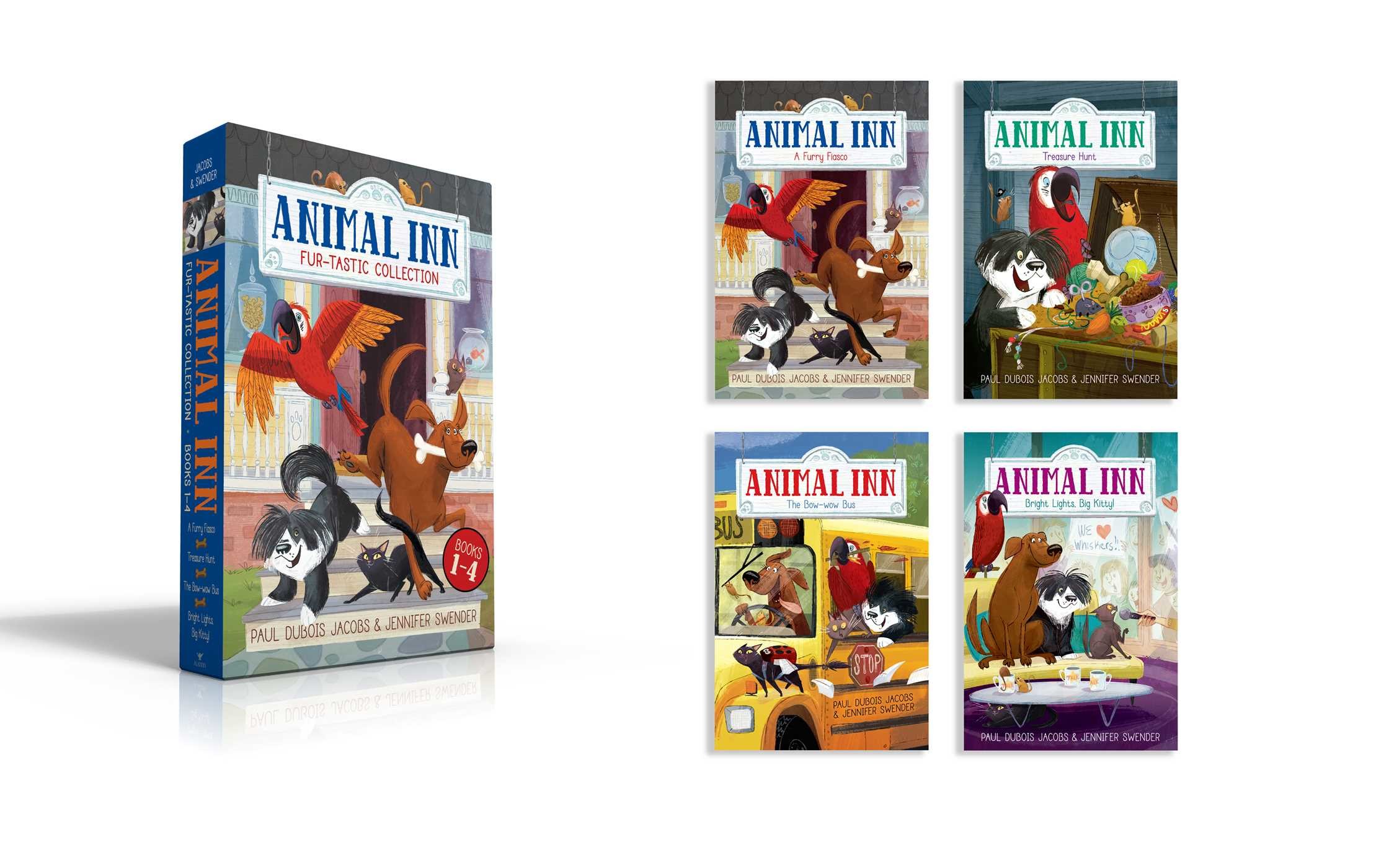 Animal Inn Fur-tastic Collection Books 1-4 (Boxed Set) | Book by Paul ...