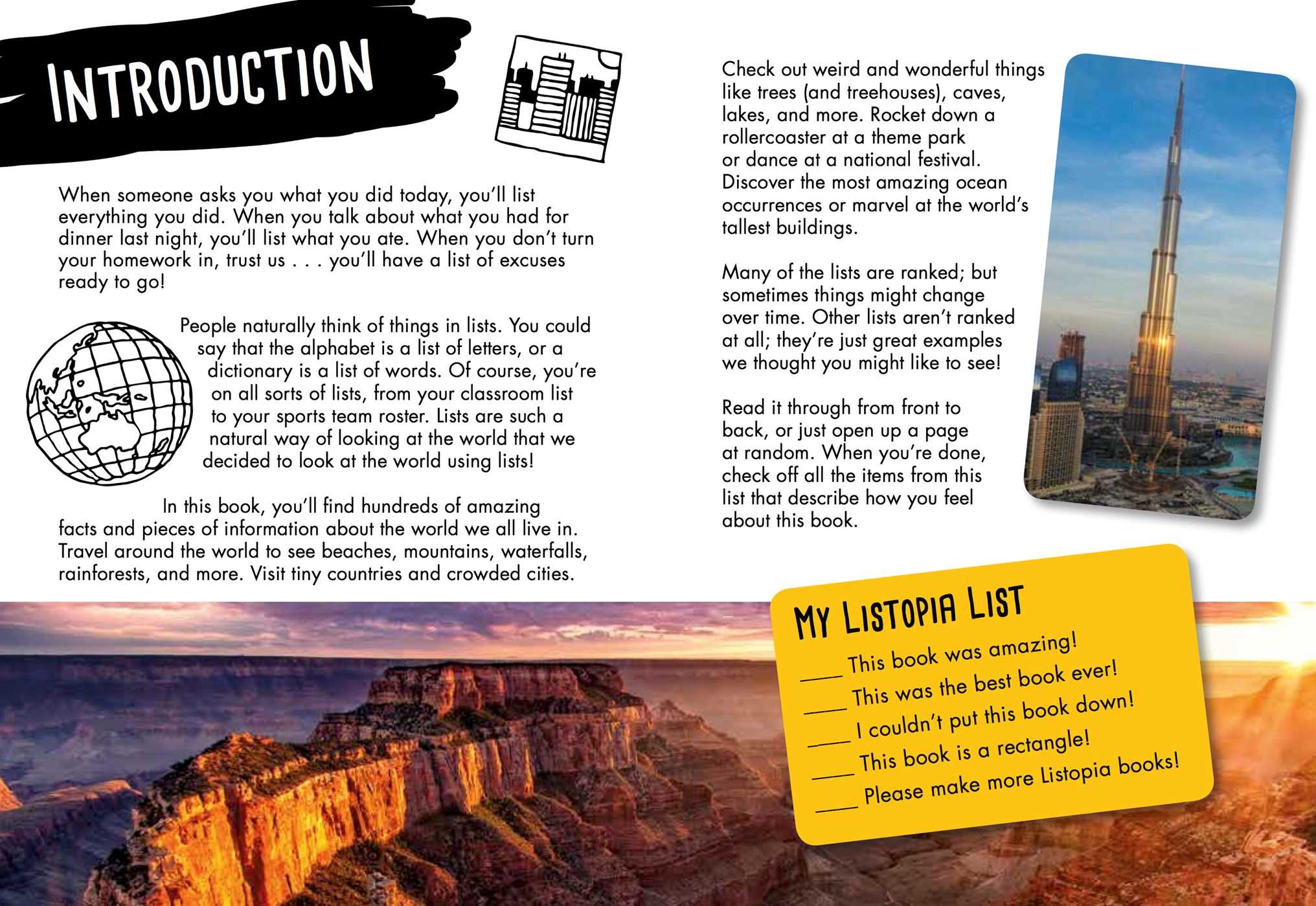 Listopia: Planet Earth | Book by James Buckley Jr., Diane Bailey ...