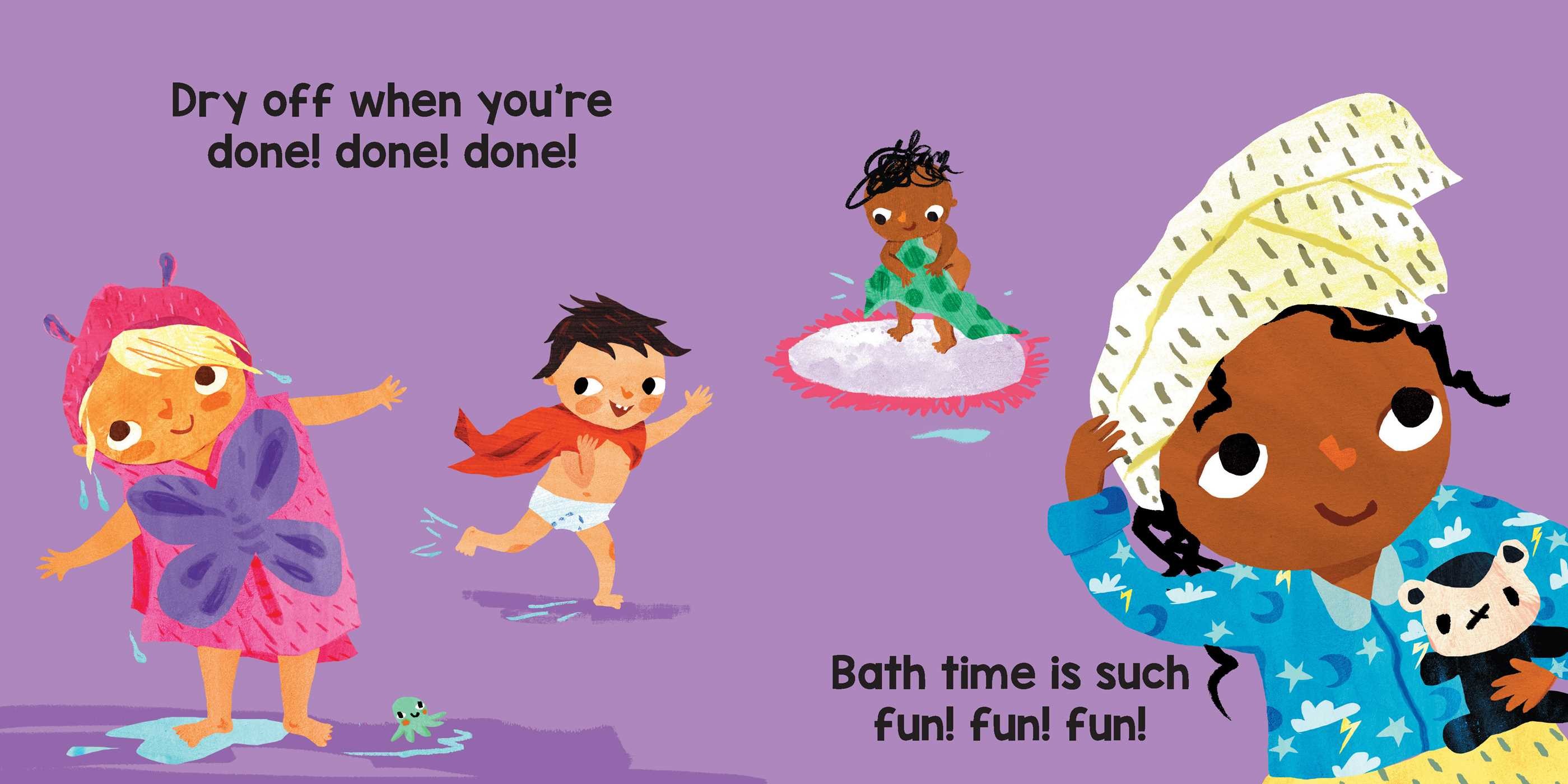 Bath! Bath! Bath! (A Baby Steps Bath Time Board Book for Toddlers ...