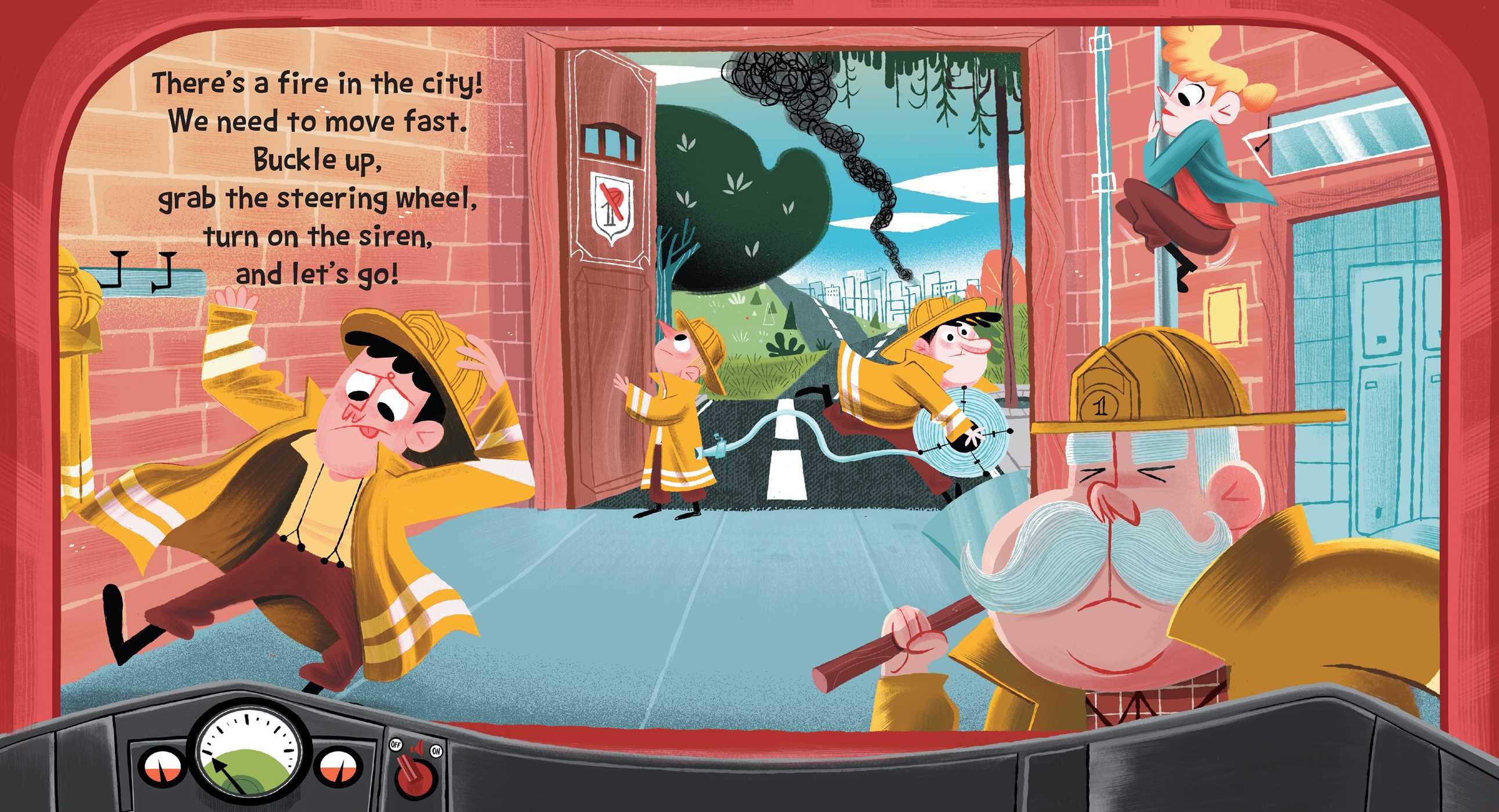 Fire Truck to the Rescue! | Book by Alan Copeland, Paco Sordo ...